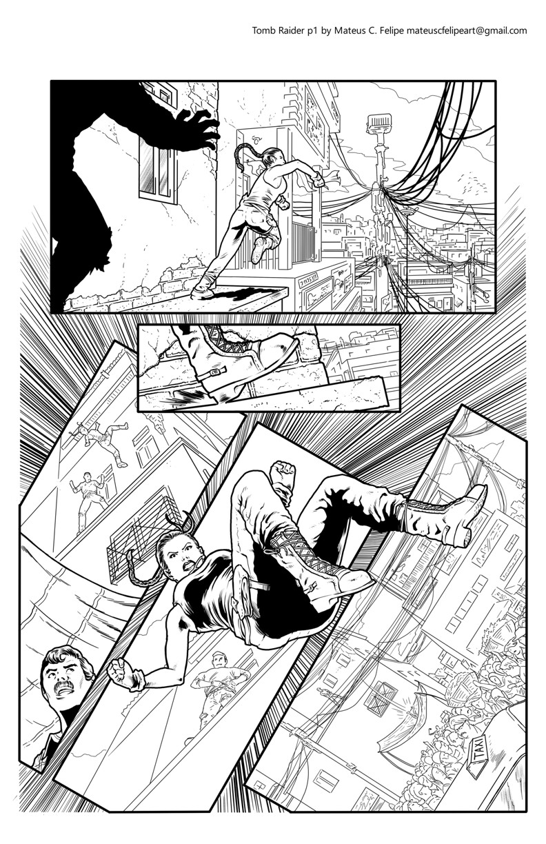 ArtStation - Sample Tomb Raider p1 By Mateus C. Felipe