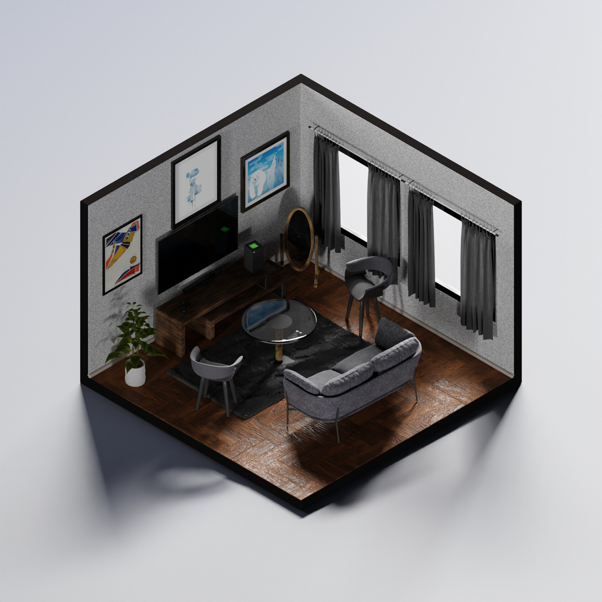 ArtStation - Living Room