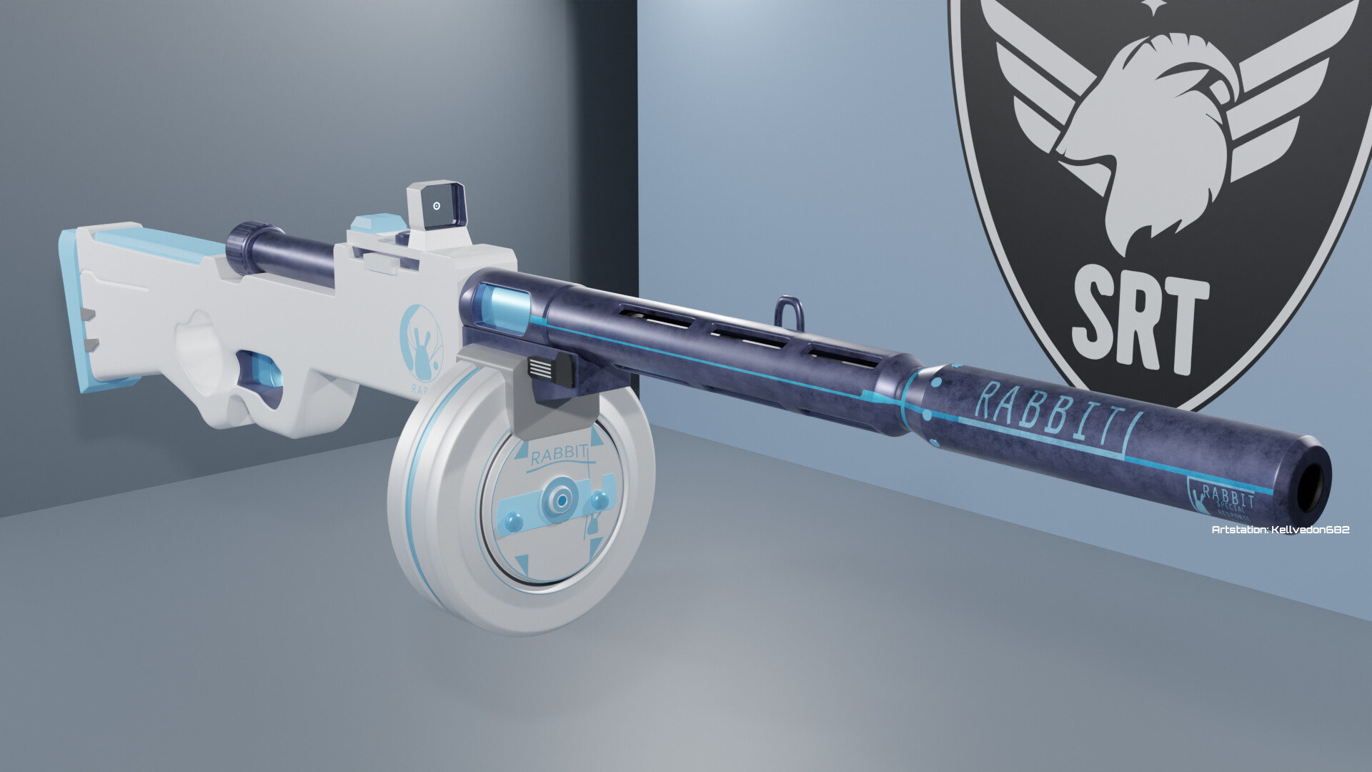 ArtStation - "Rabbit-31" Tsukiyuki Miyako's M-31 Custom