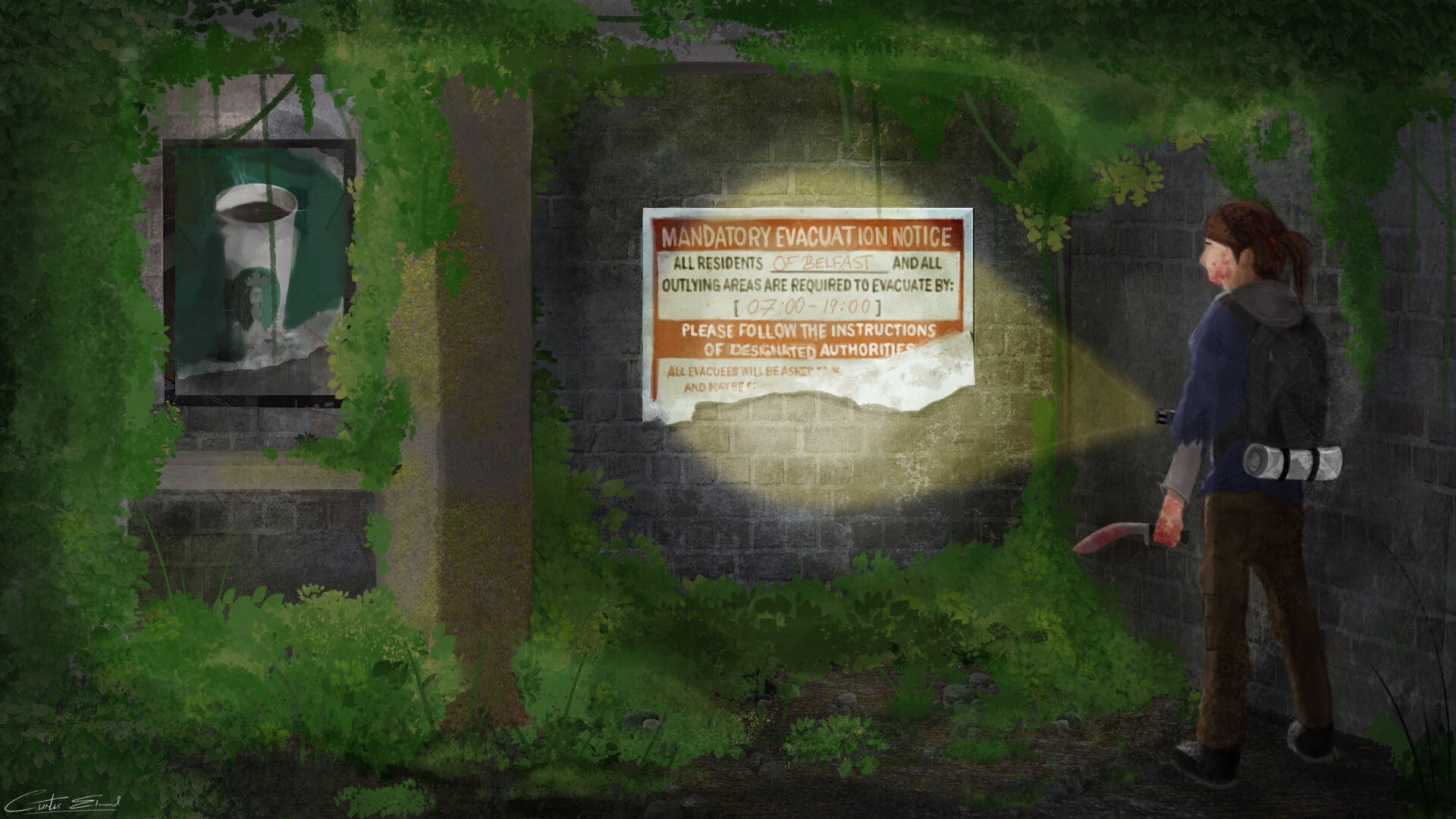 ArtStation - Post Apocalyptic Concept Art (2018)