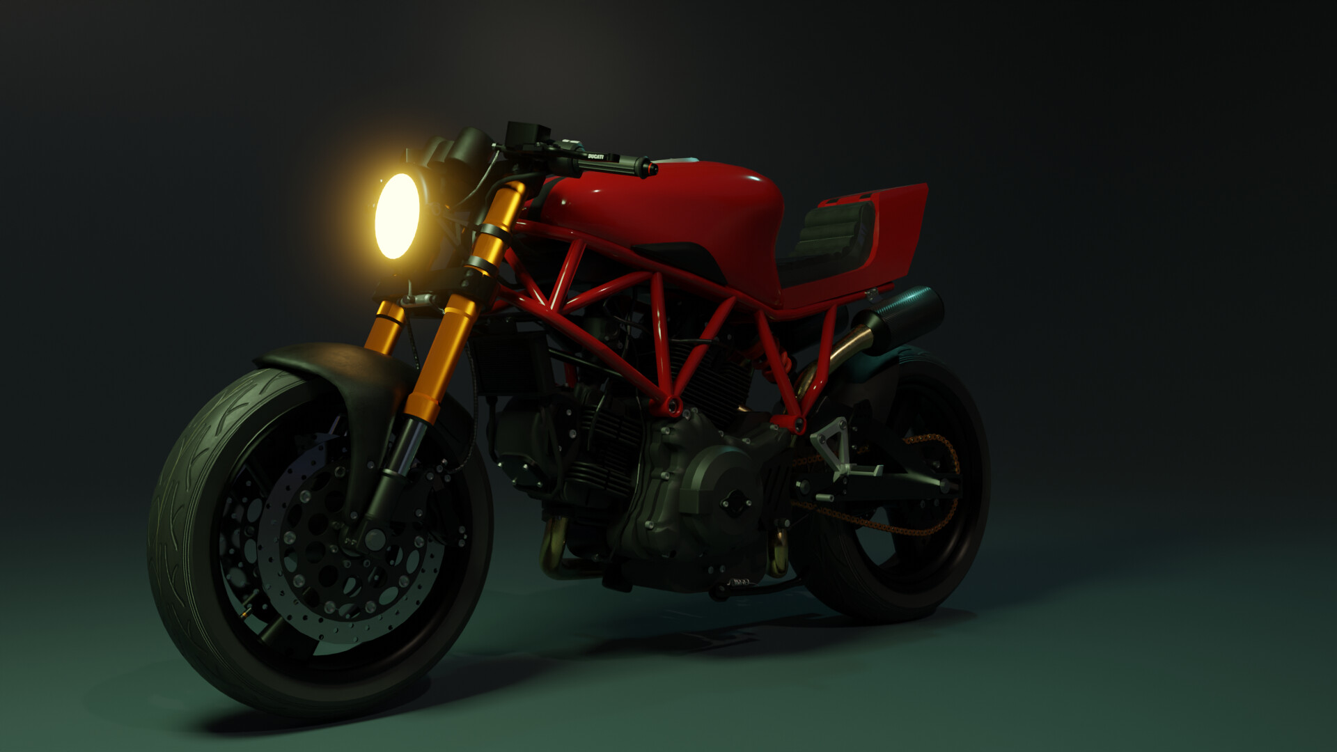 ArtStation - Ducati 3D Model