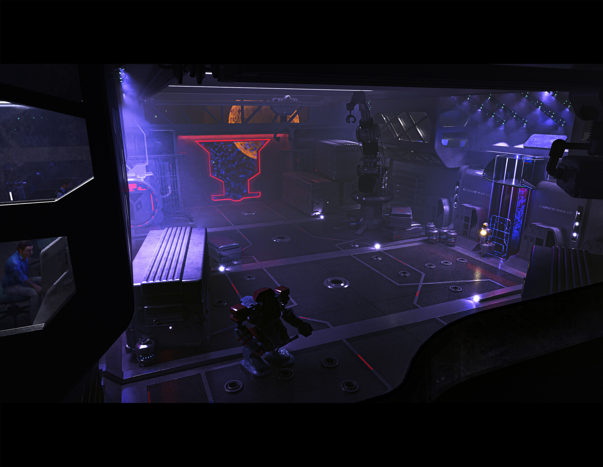 ArtStation - Cargo Bay