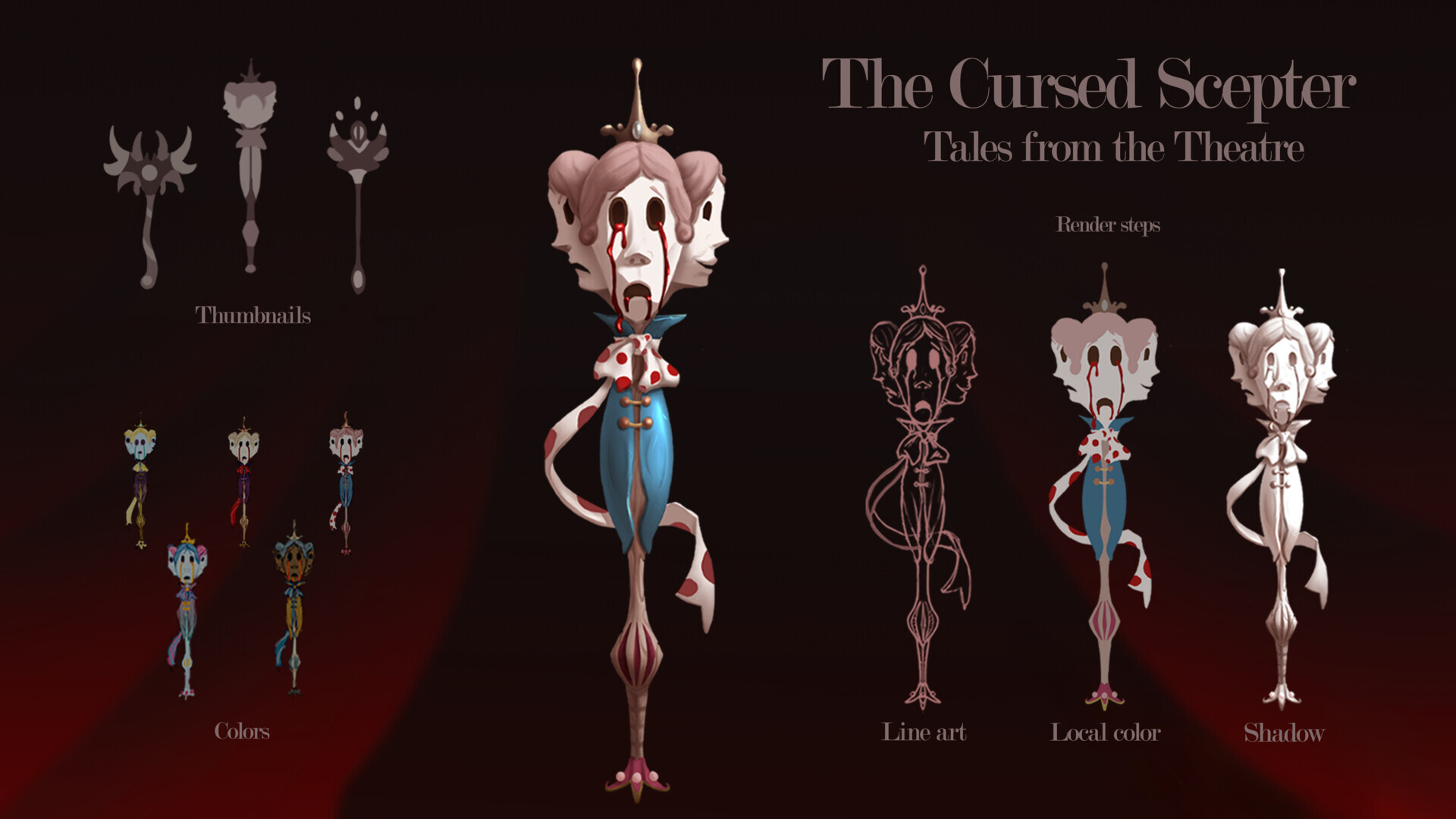 ArtStation - the Cursed Scepter