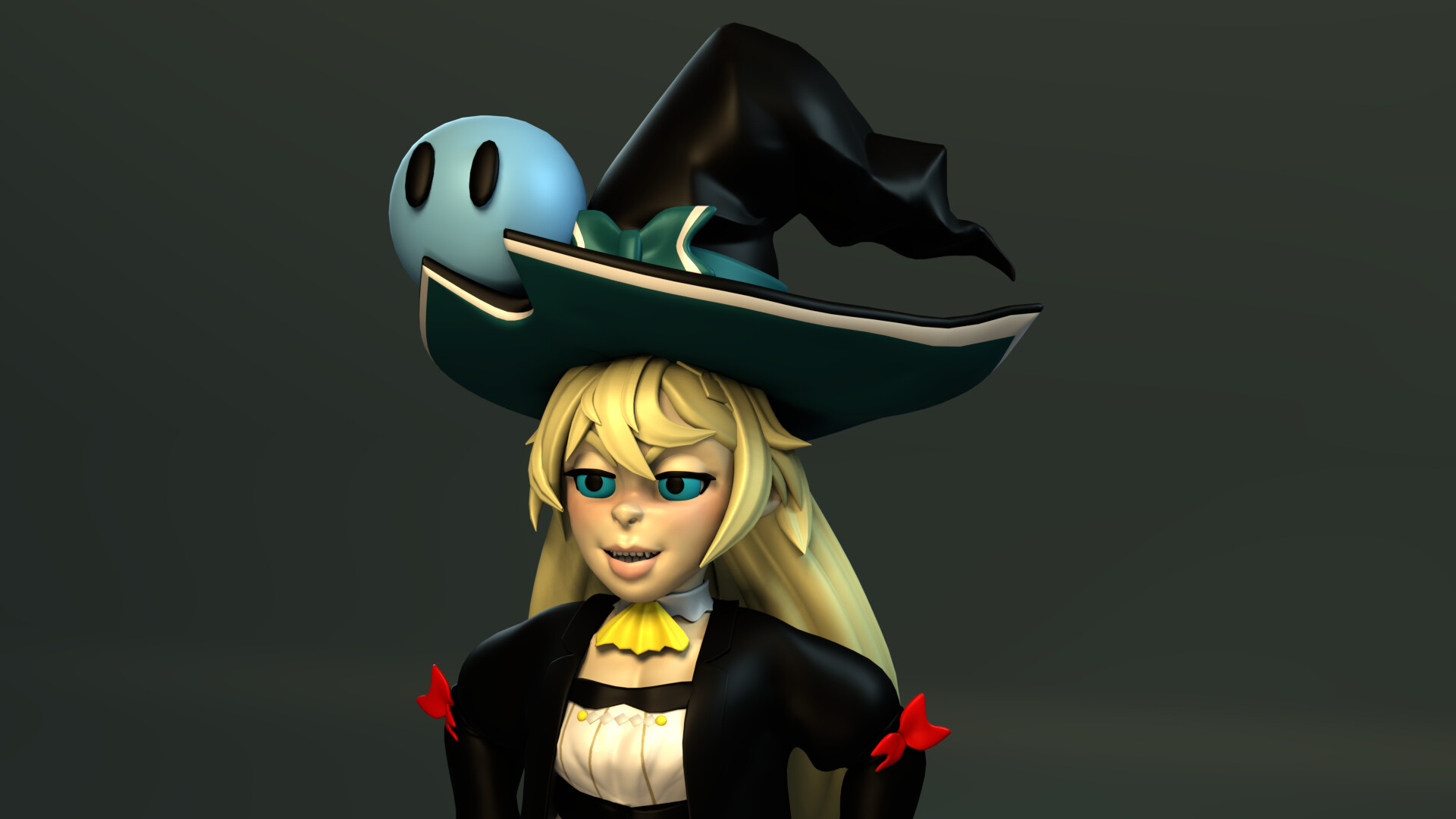 NanashiKing - Azusa fanart (anime witch)