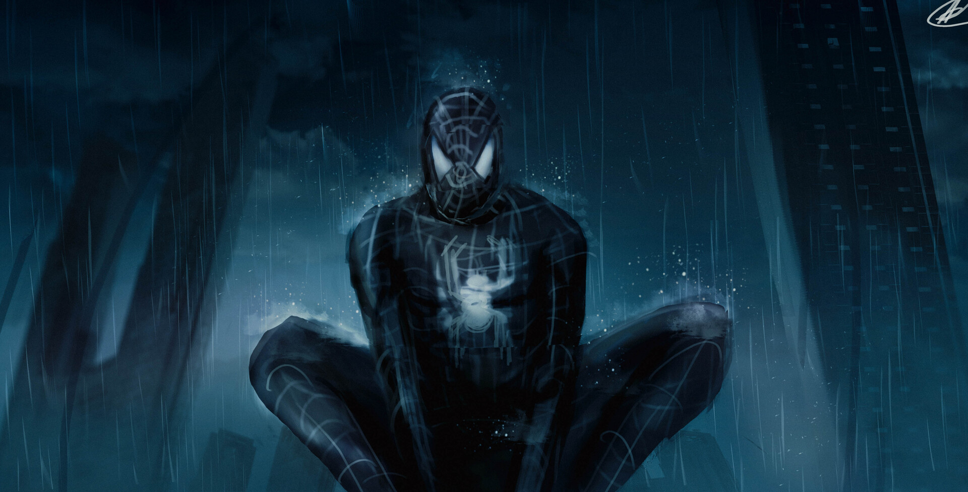 ArtStation - Spider-Man Black Version