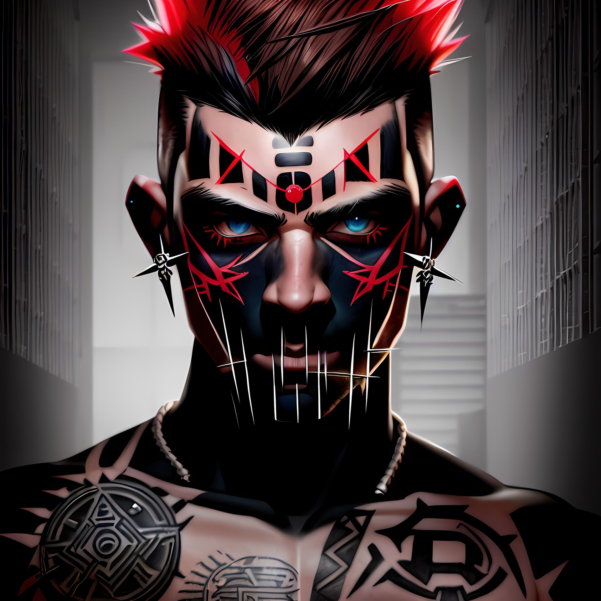 ArtStation - Punk boy demon