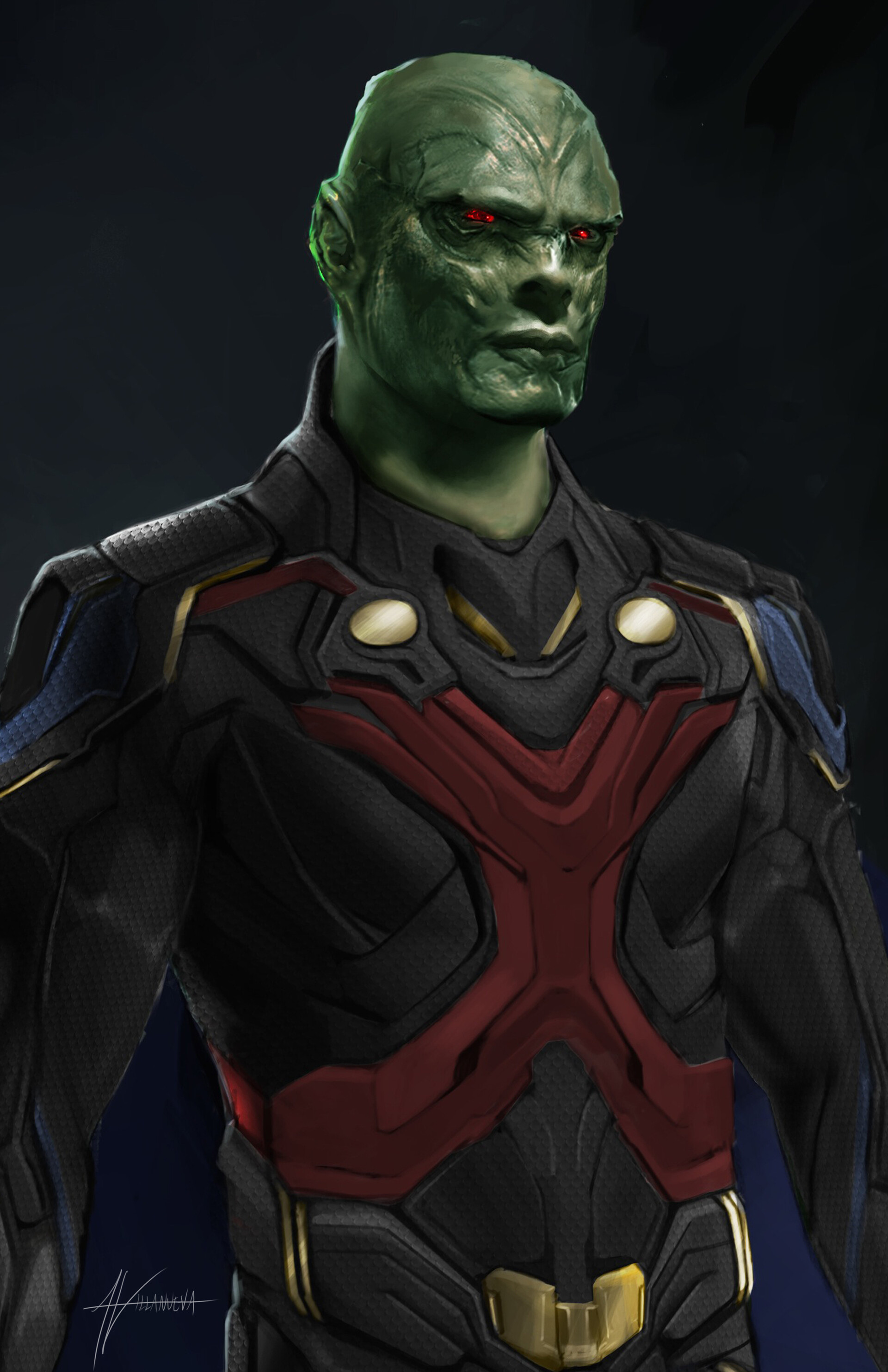 Alan Villanueva - Supergirl S1: Martian Manhunter