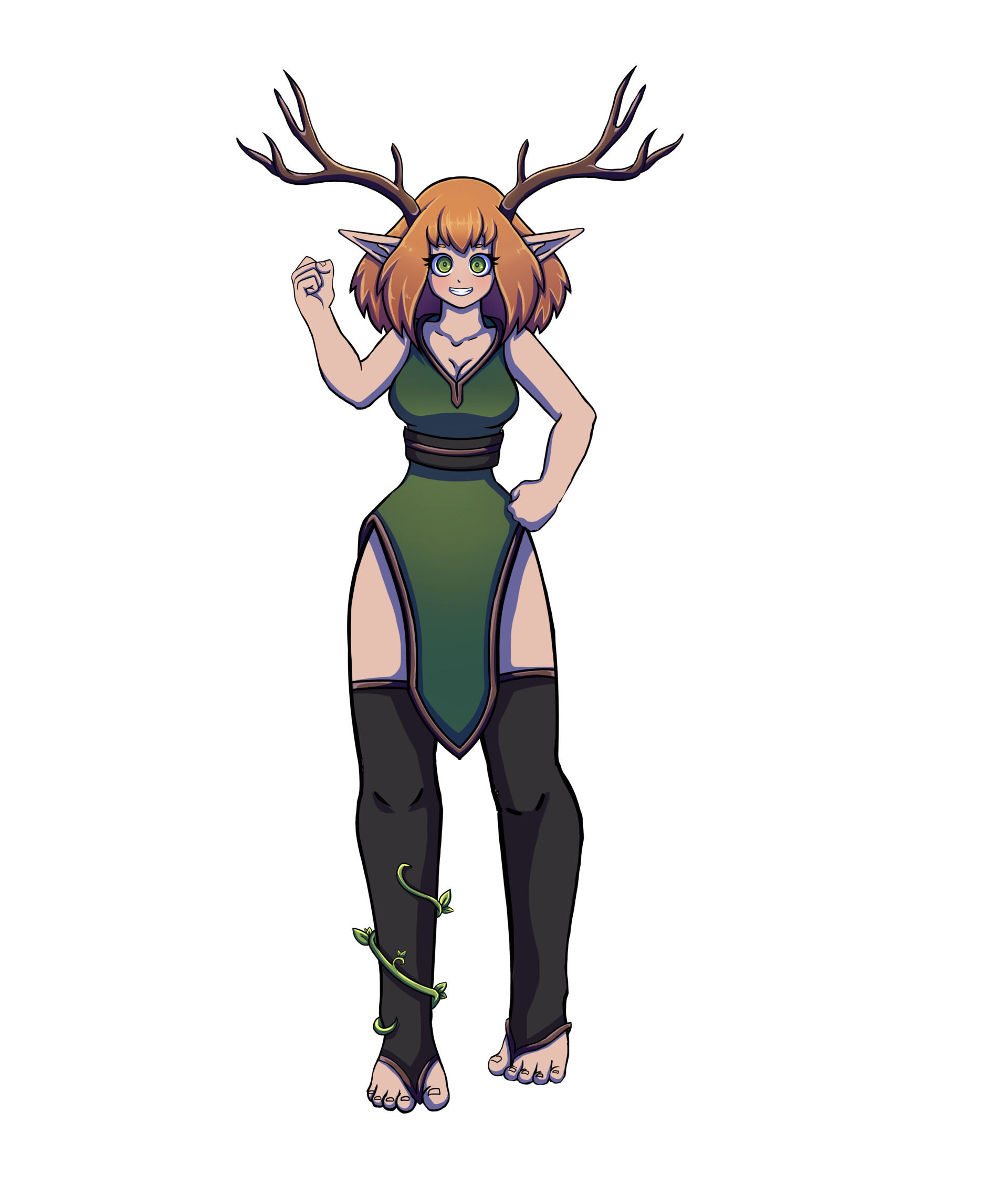 ArtStation - Protector of the forest spirit