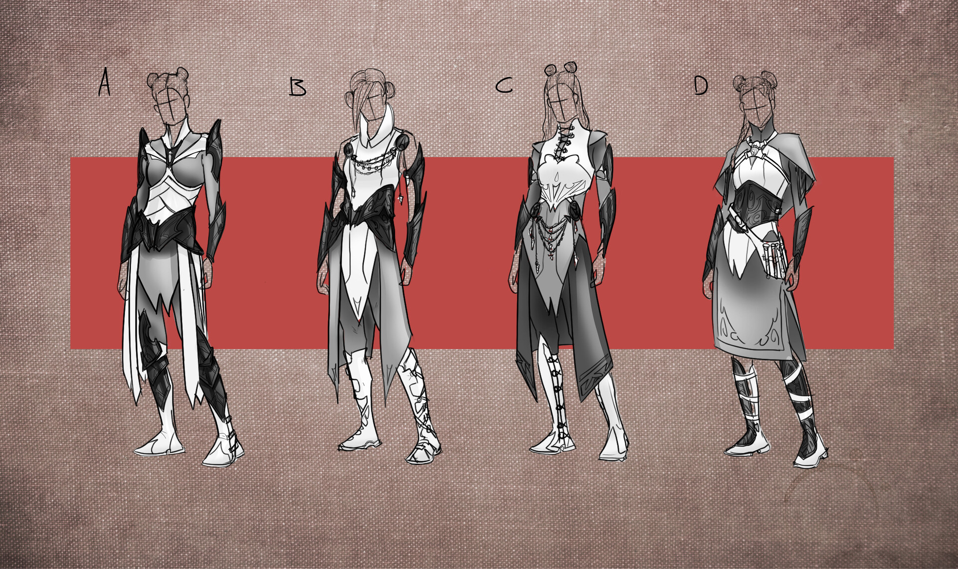 Javen - Kess Alternate Art Design Phase