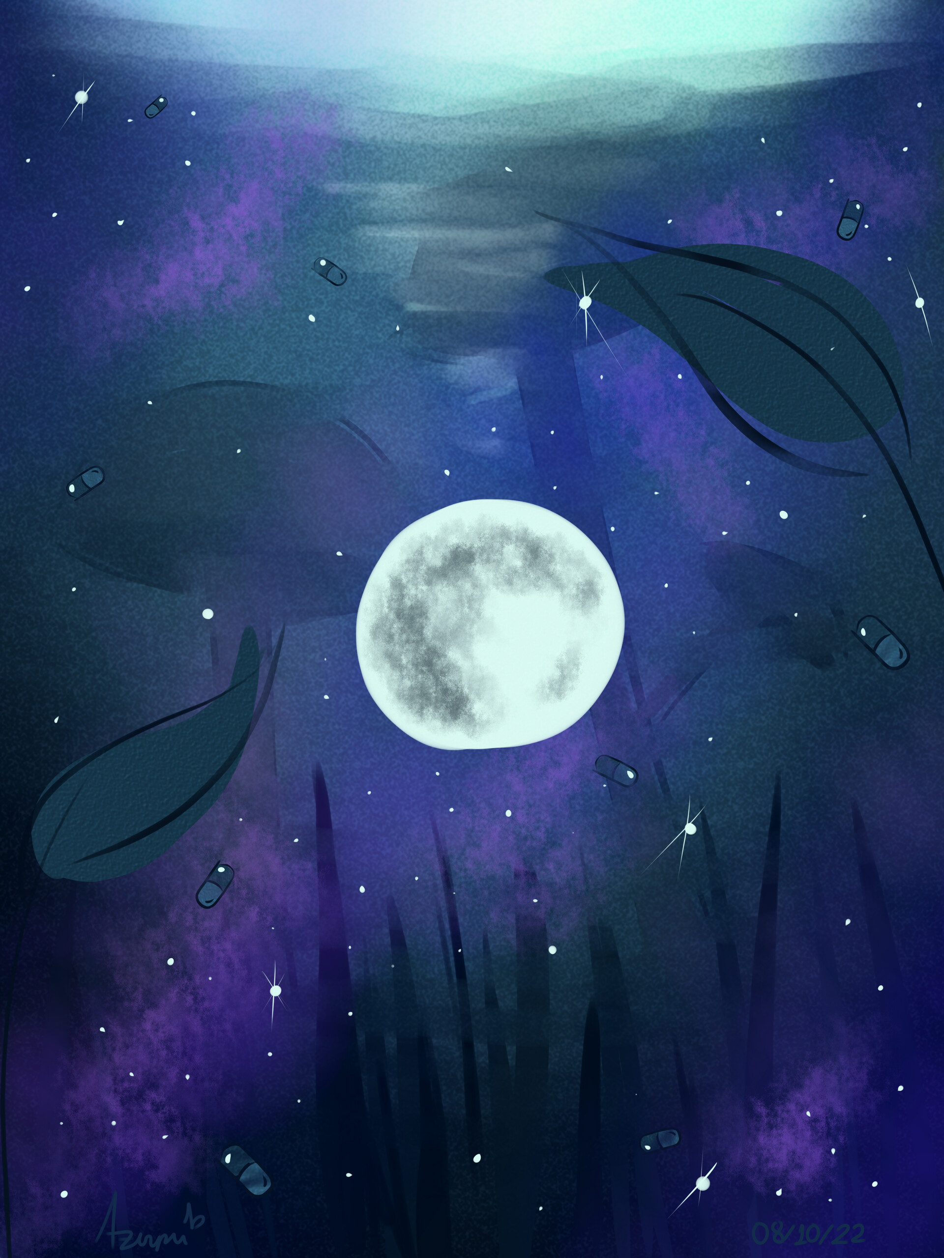 ArtStation - Sunken in the sea or floating in space... You decide how ...