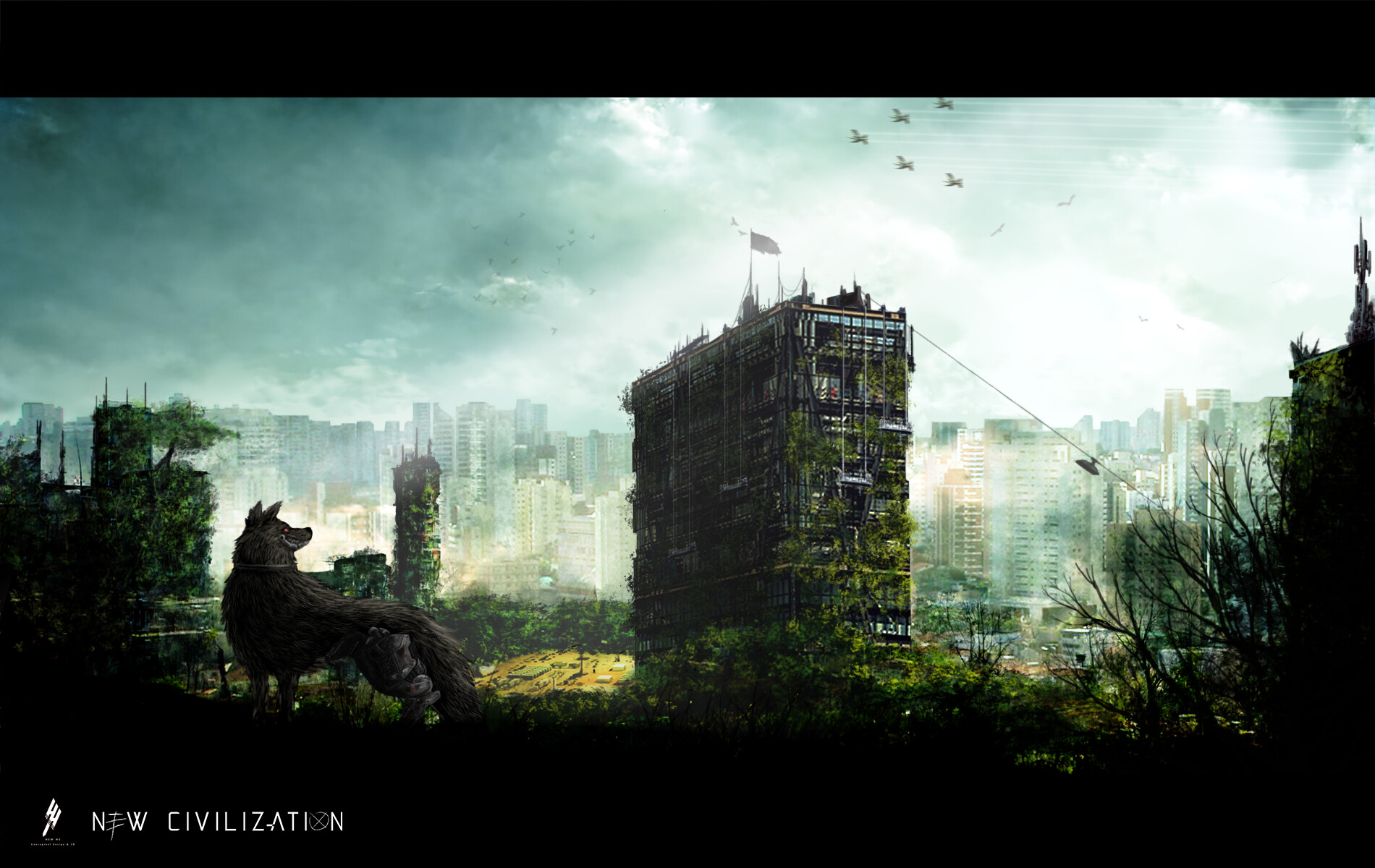 ArtStation - Final Year Project: "New Civilization" Environment Design ...
