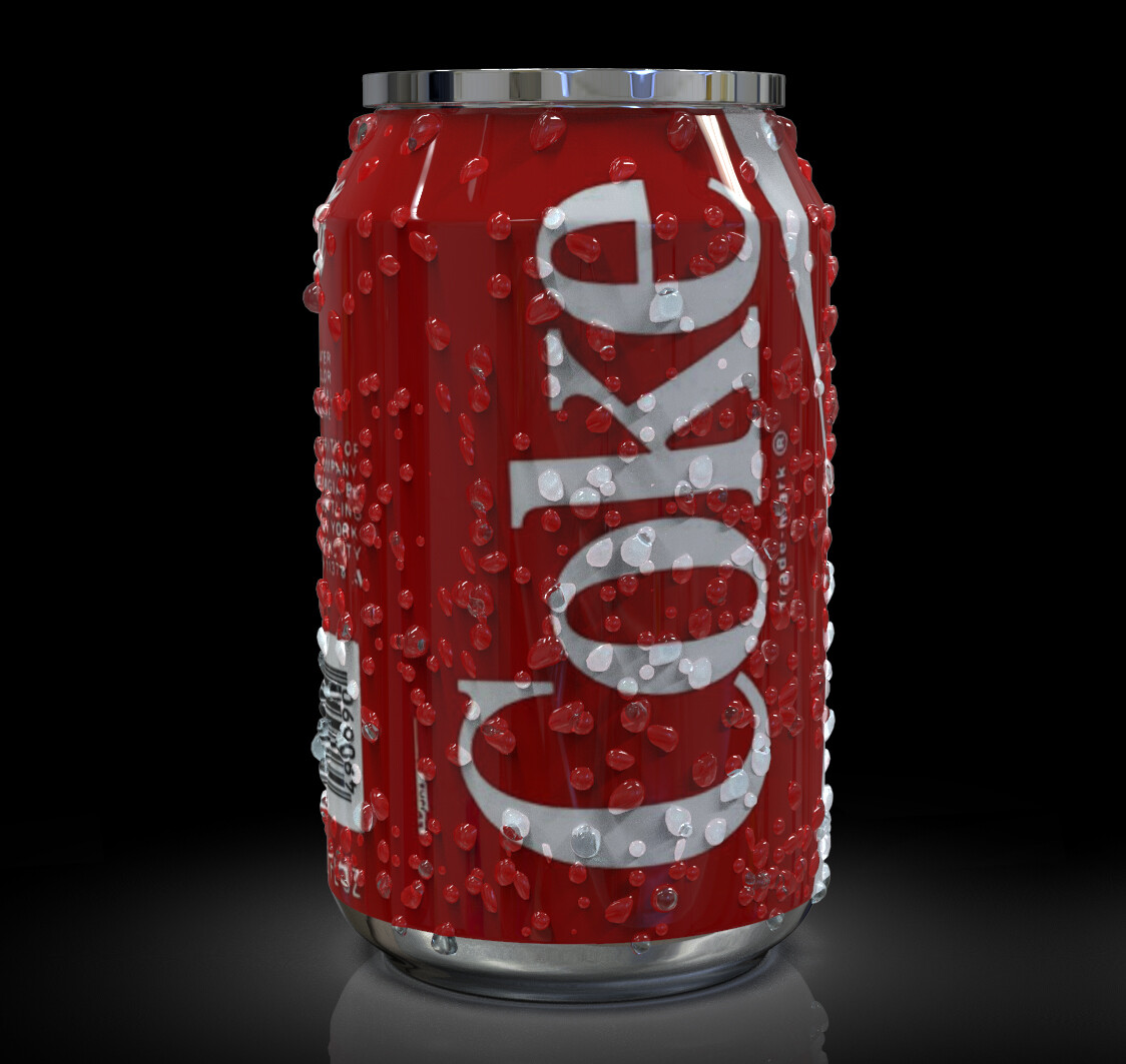 ArtStation - Coke 3d Model