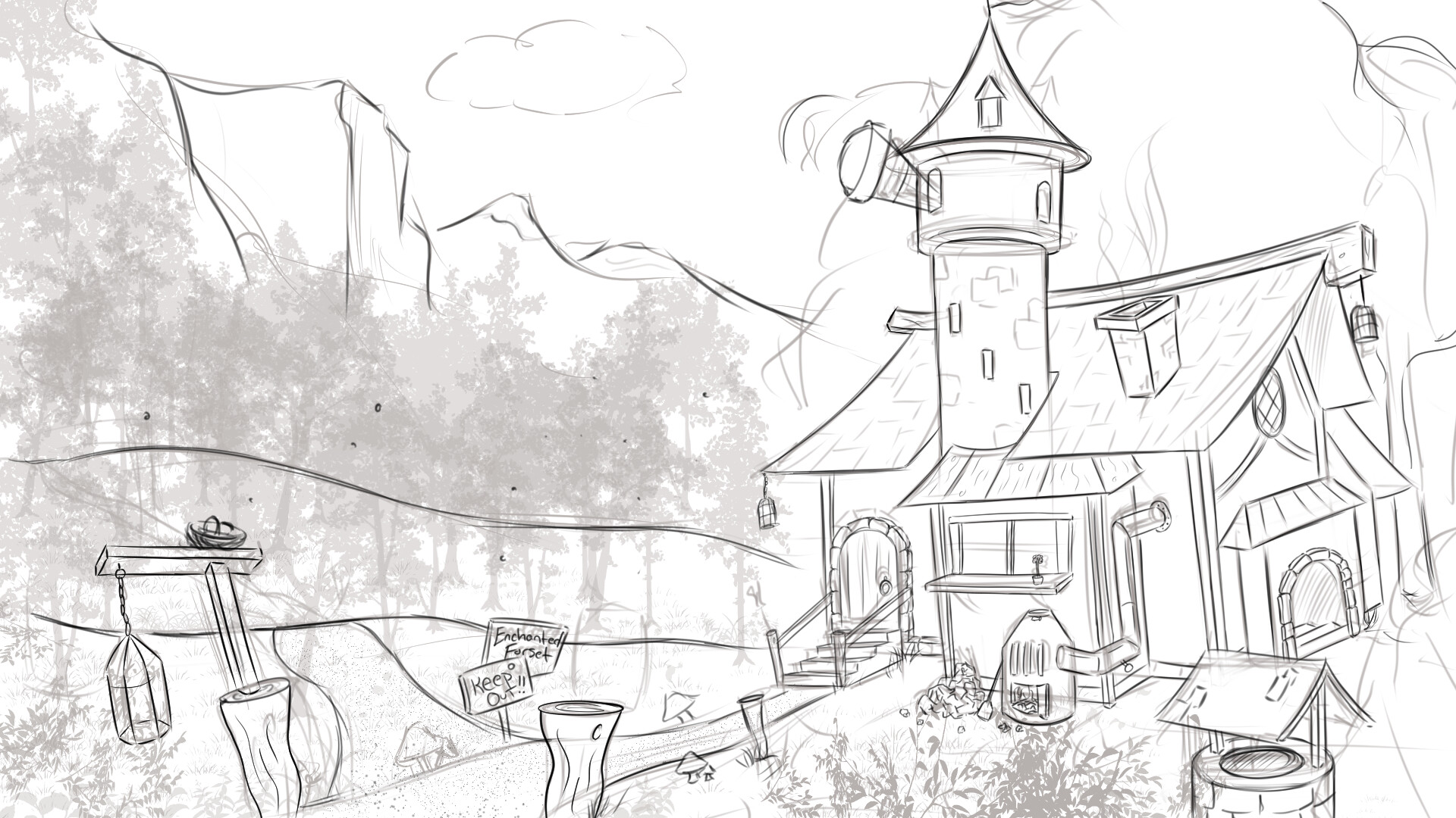 David Vergara - Wizard Cabin