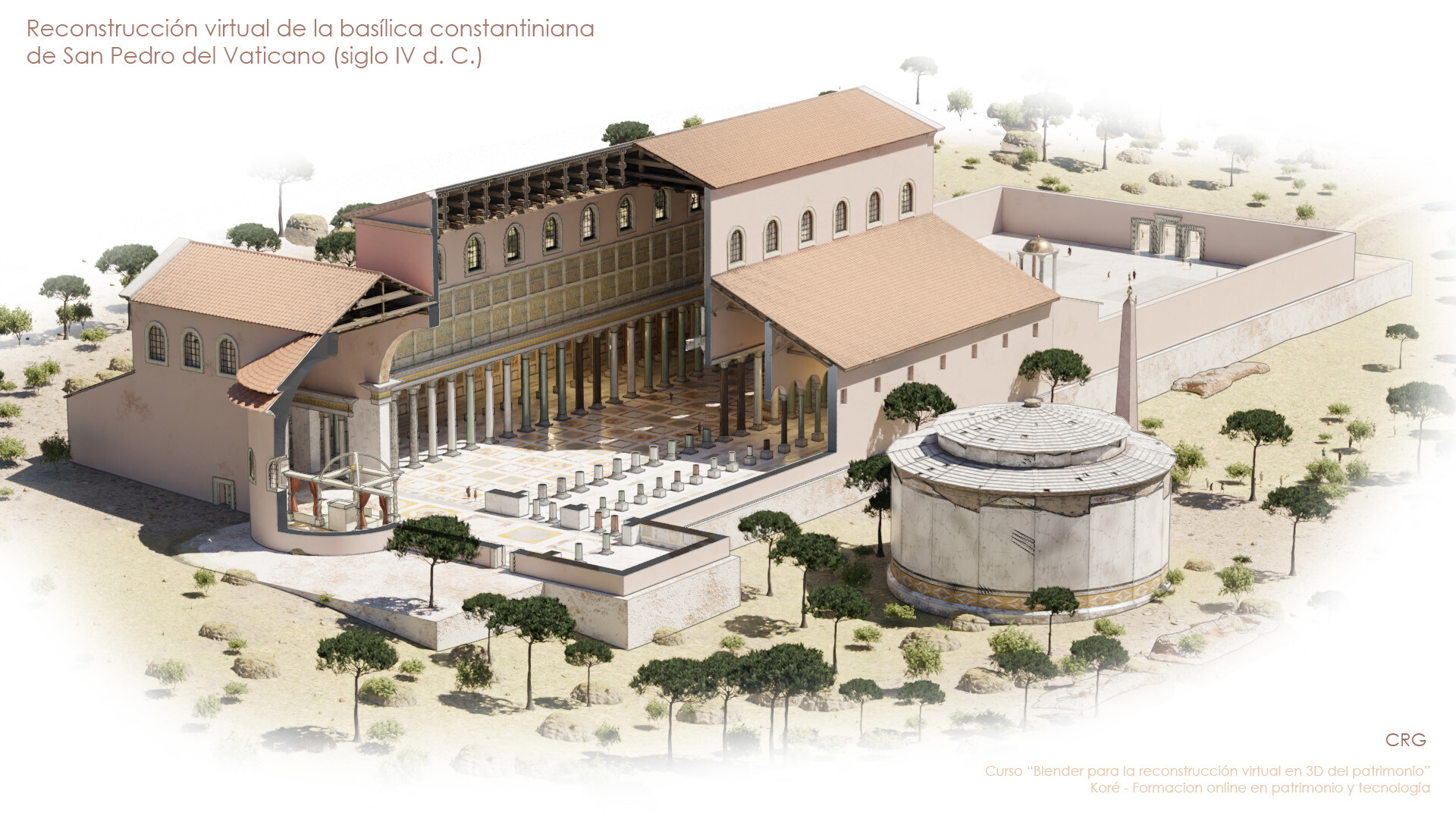 ArtStation - Basílica de San Pedro del Vaticano (siglo IV d. C.) (parte 2)