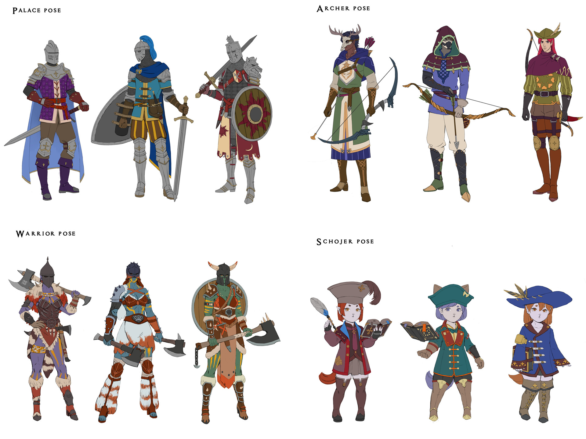 ArtStation - character design