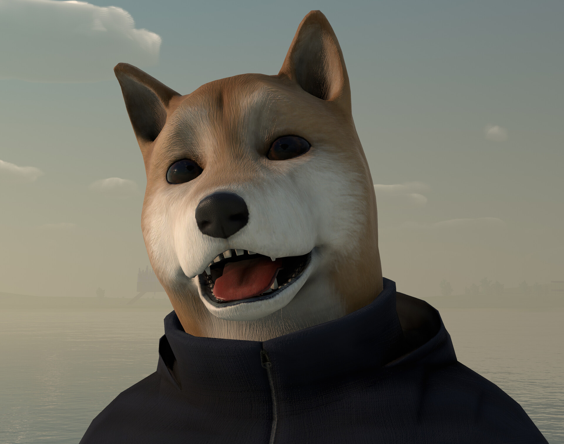ArtStation - Shiba Inu VR Avatar