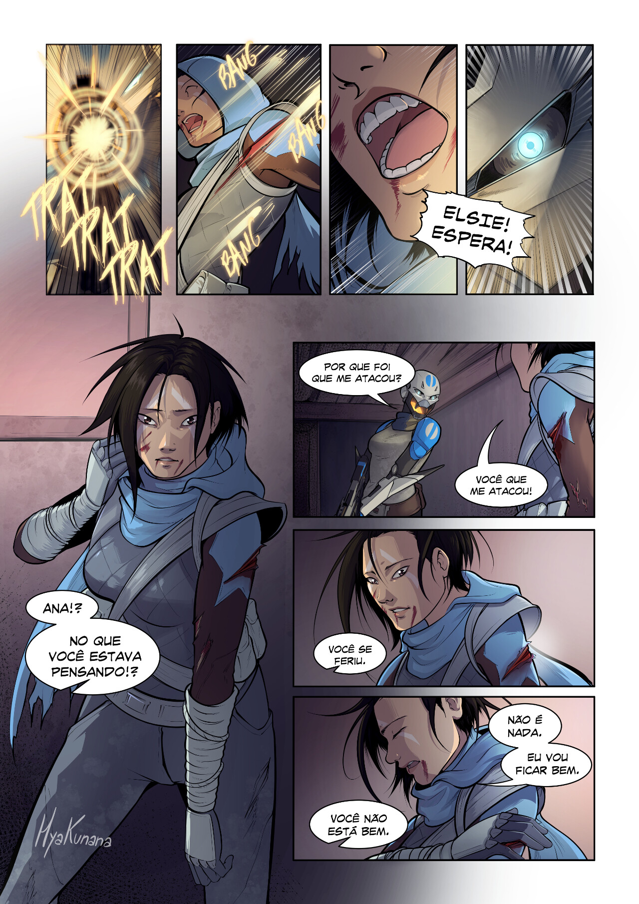 Paula "Polux" Fidelis - The Dark Future - Chapter 1 (Destiny 2)