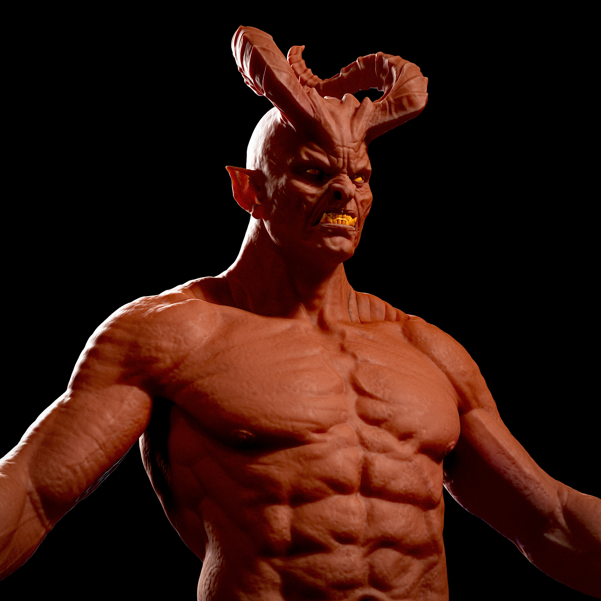 ArtStation - Study- Demon