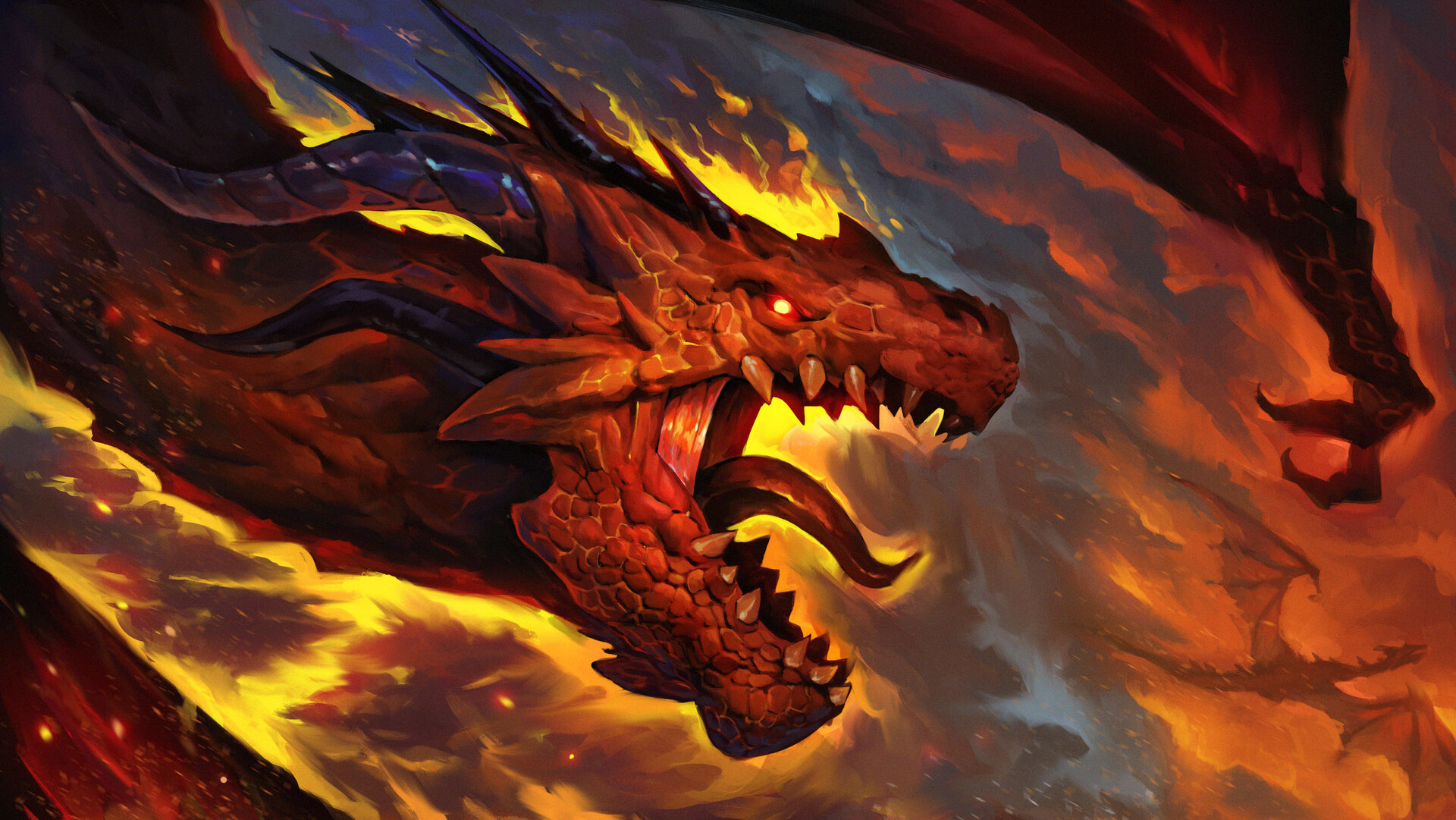 ArtStation - Dragon Fire