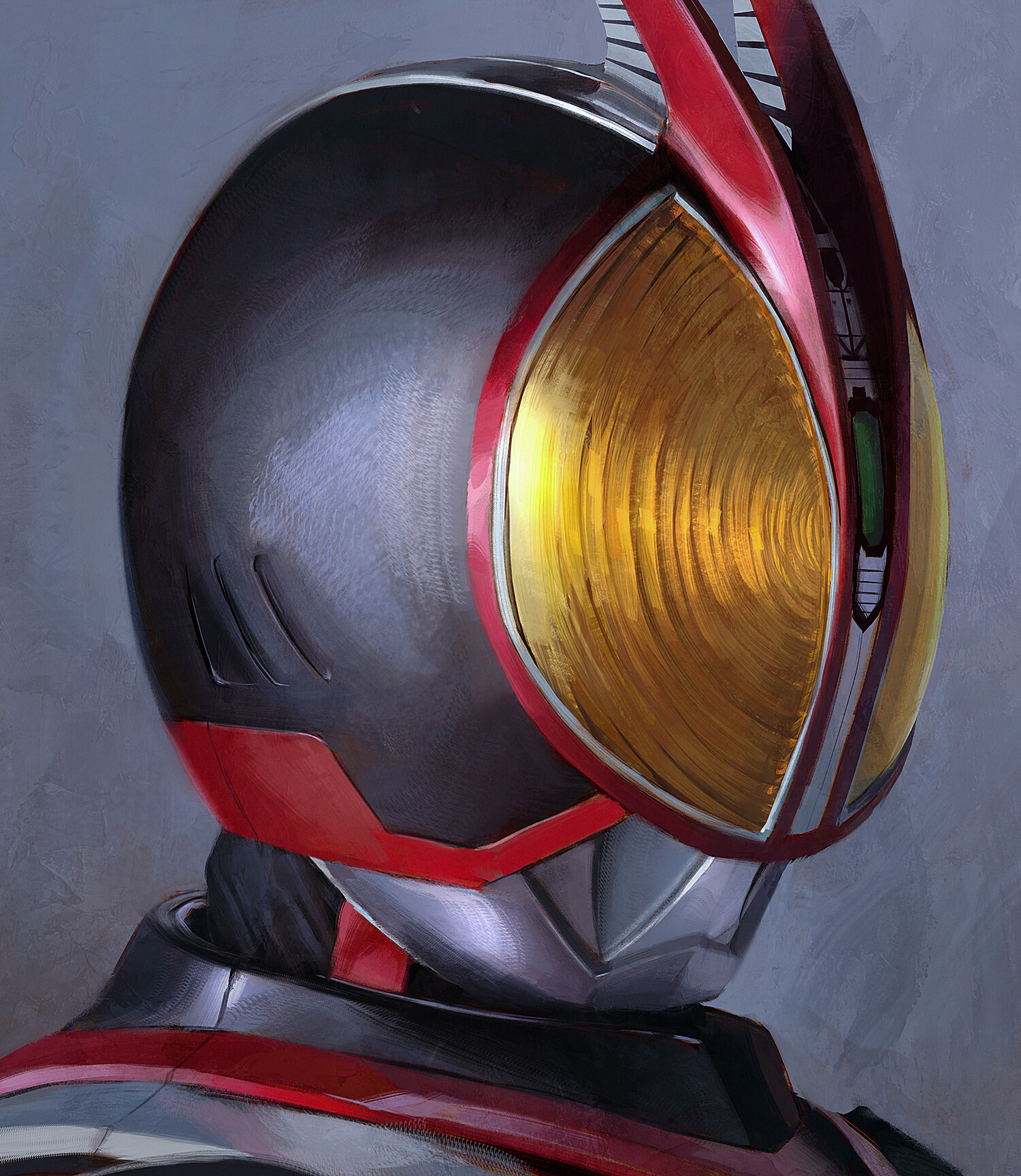 ArtStation - Kamen Rider Faiz sketch