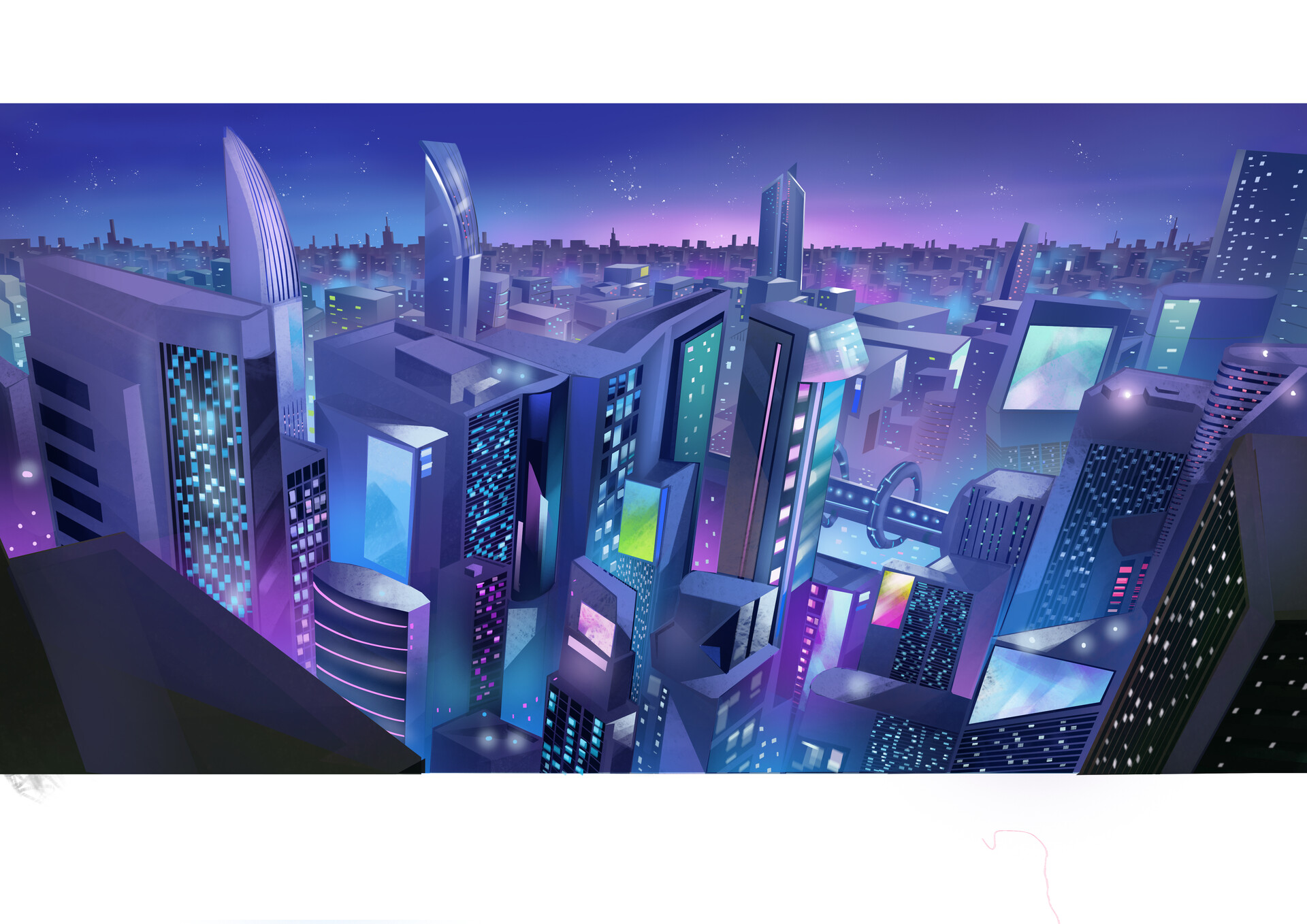 ArtStation - Sky city