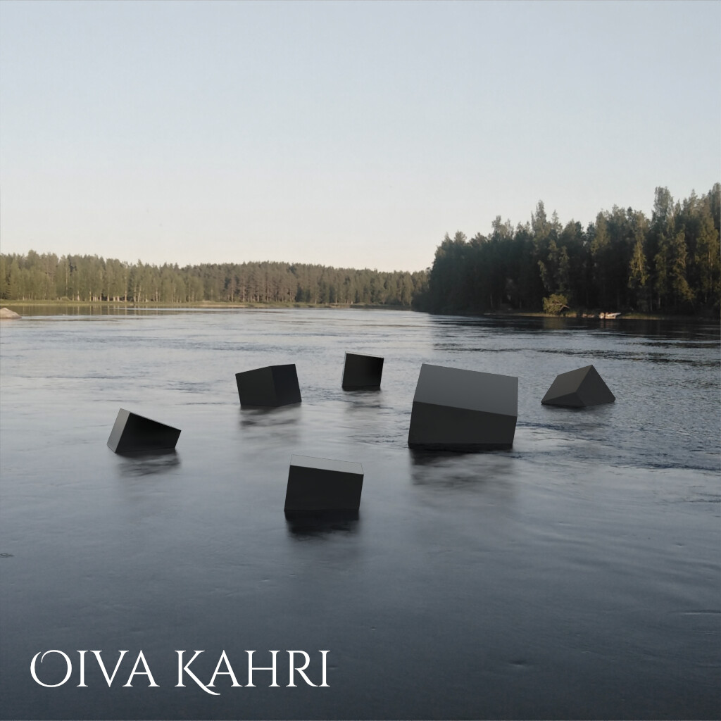 ArtStation - Adding 3D Objects to 2D images practice using blender