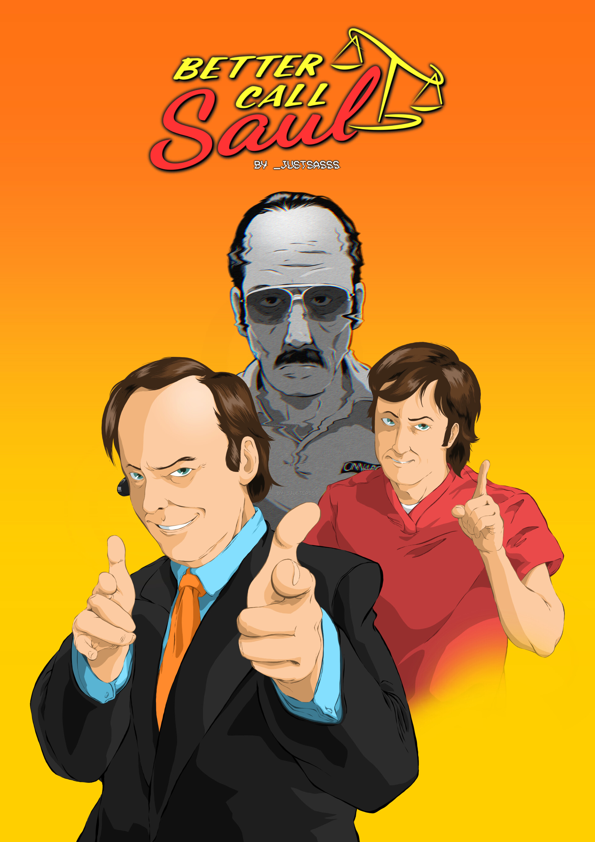 ArtStation - Better Call Saul | Fanart | In legal troubles?