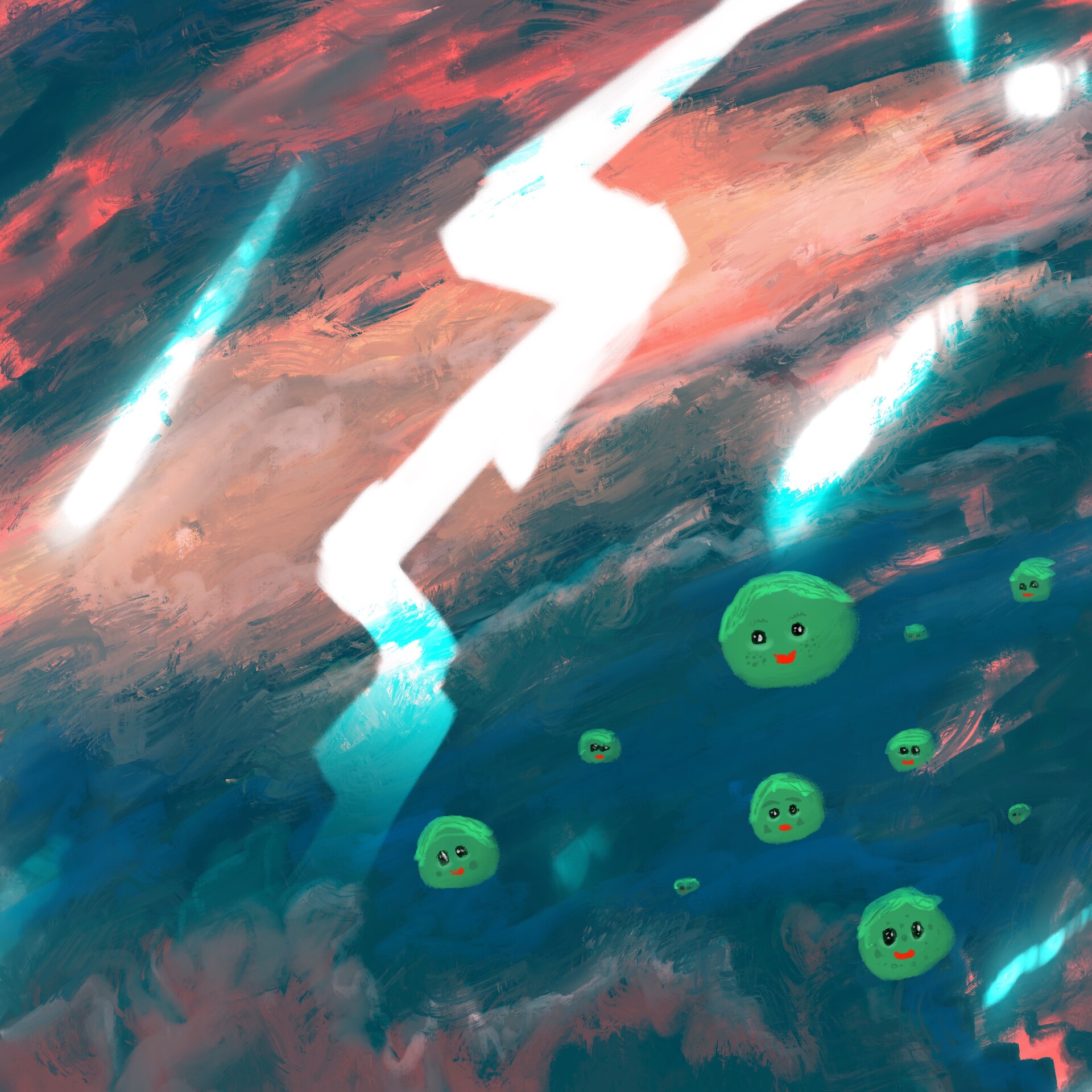 ArtStation - Space lighting balls