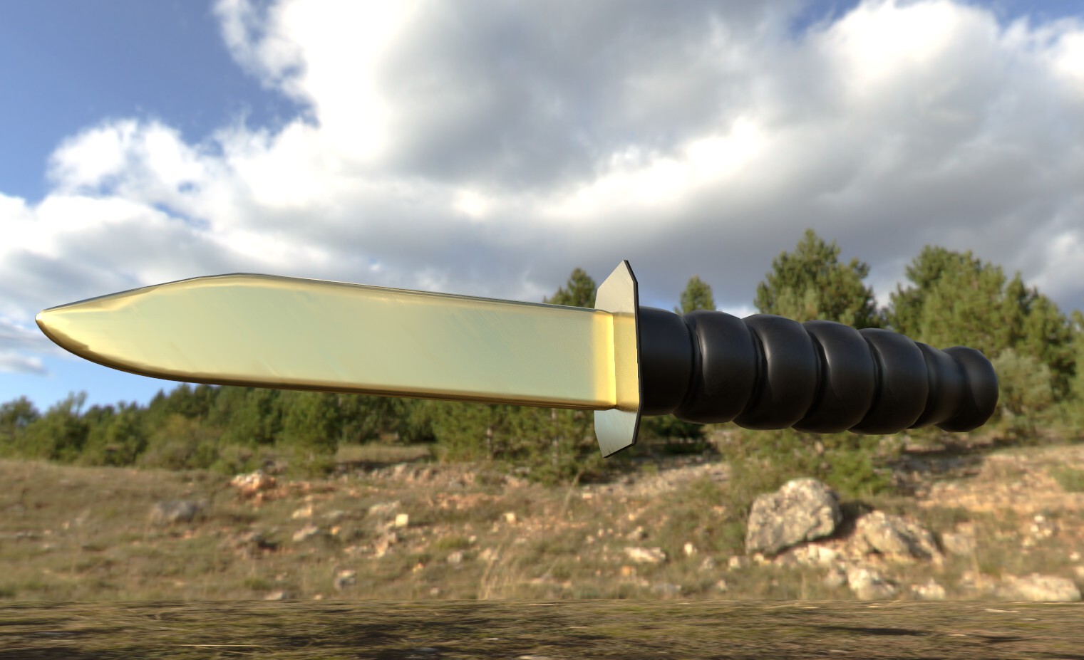 ArtStation - Gold Knife (Year 2)