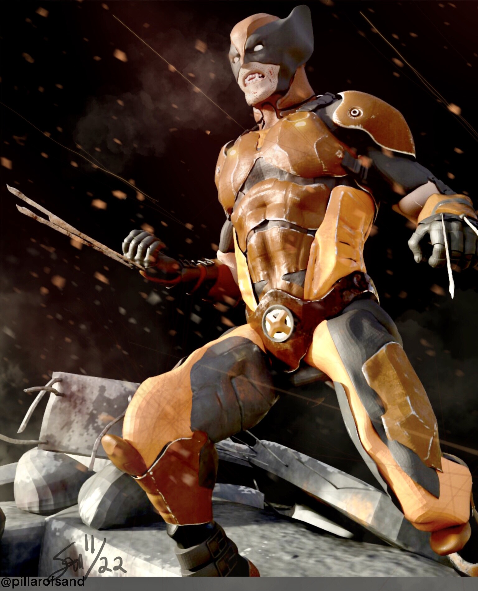 ArtStation - Weapon Number X