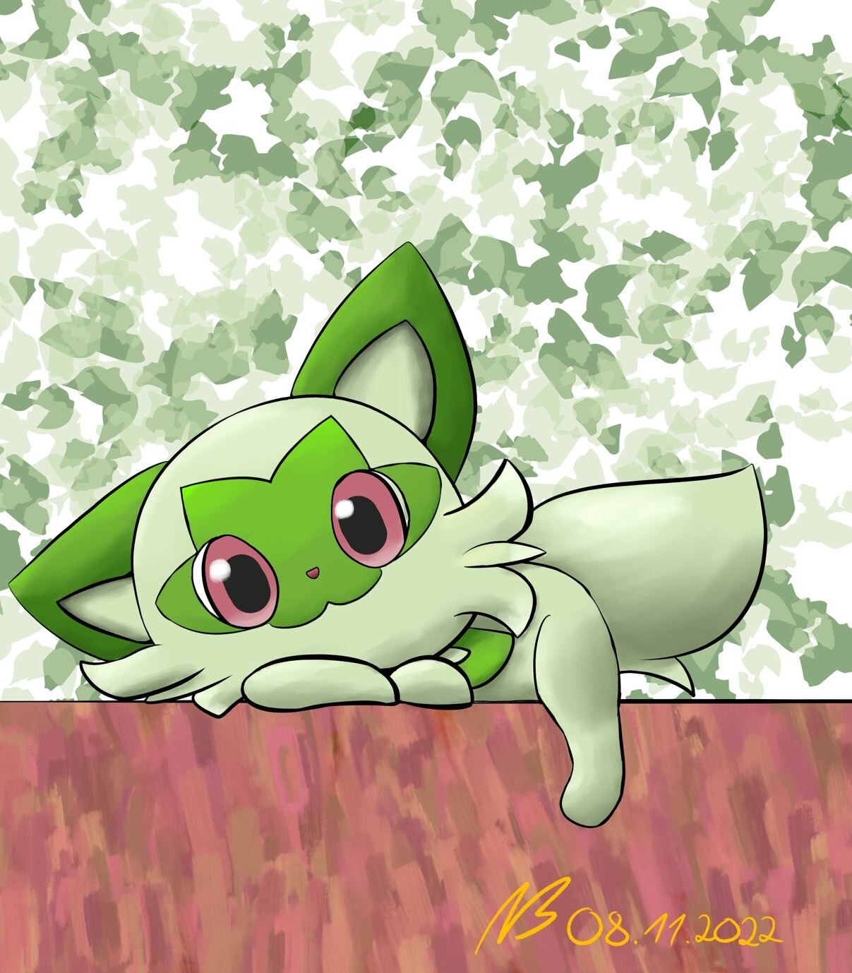 ArtStation - Sprigatito / Felori