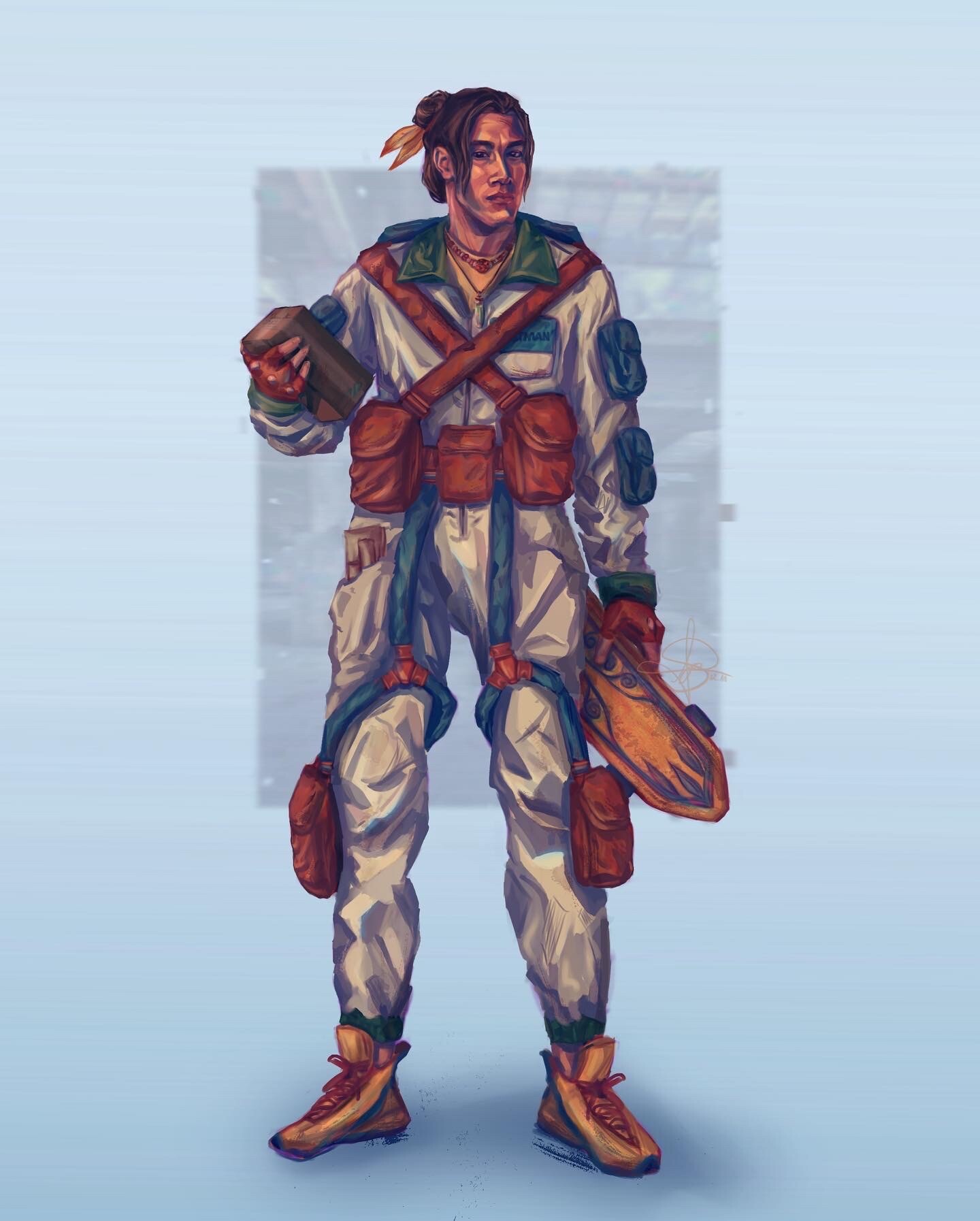 ArtStation - Postman