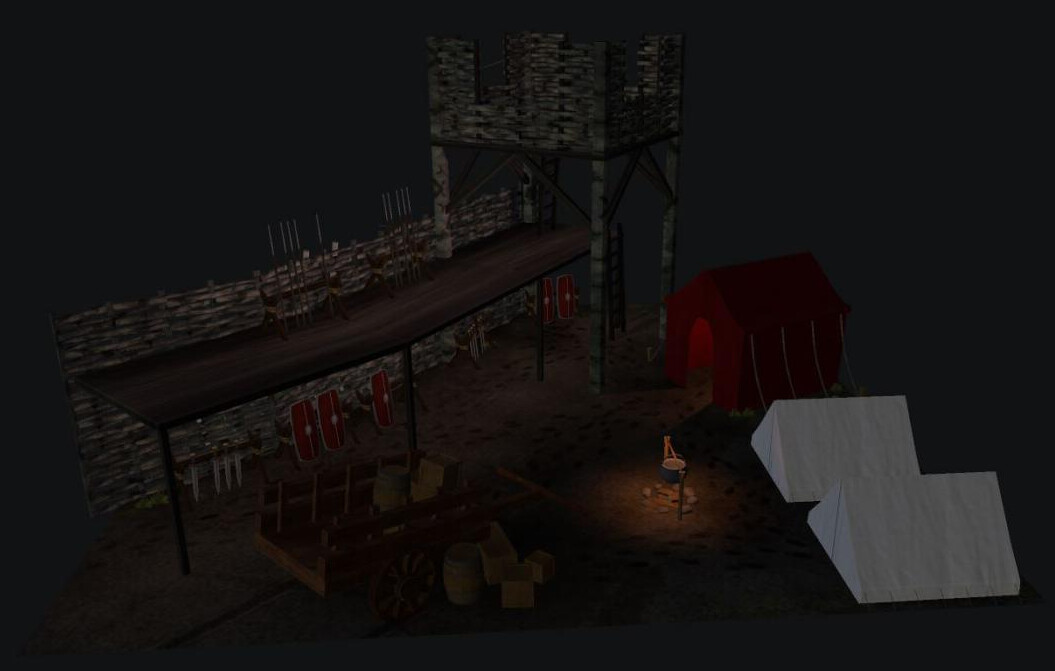 ArtStation - Roman Base