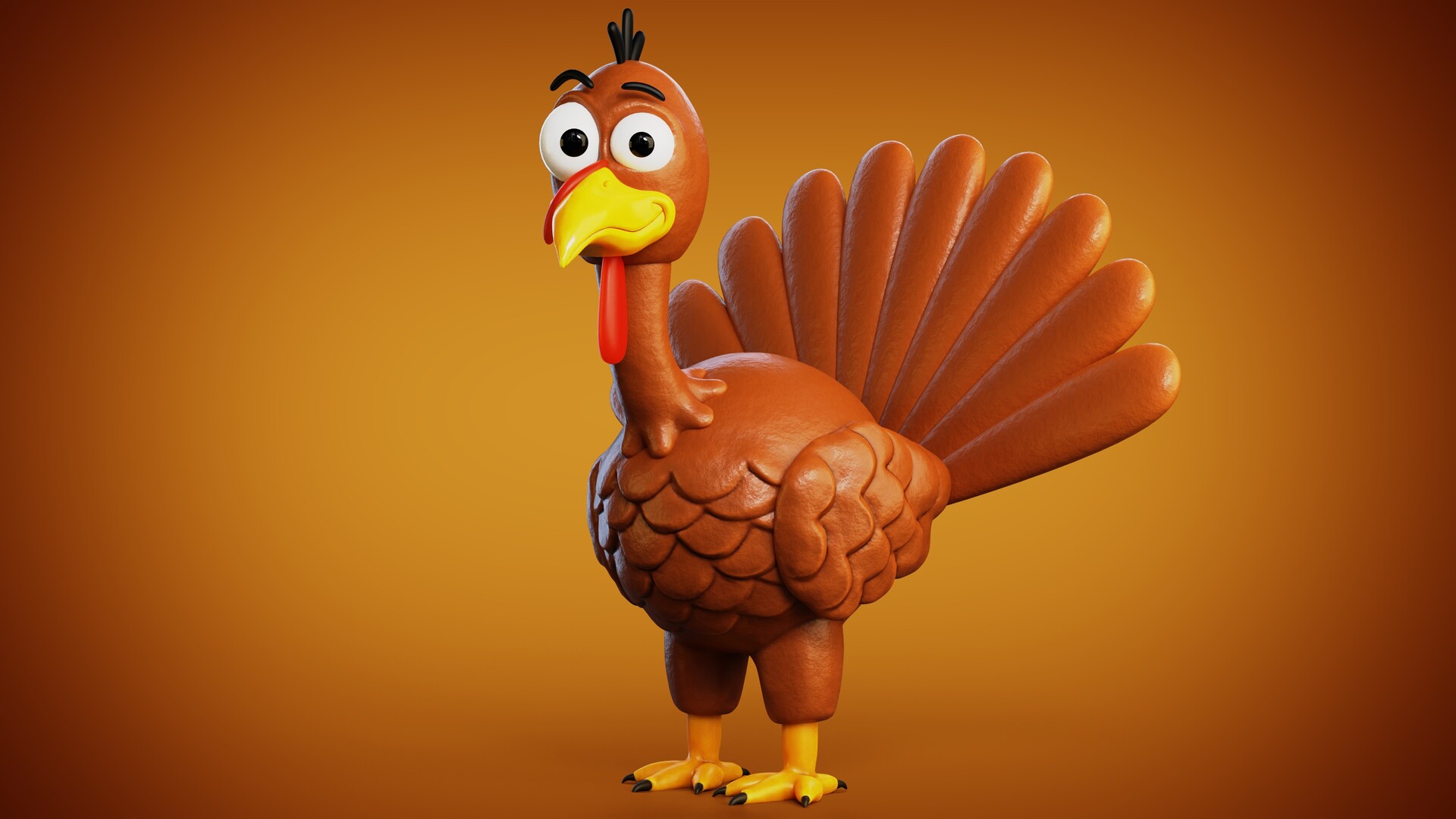 Animated Turkey