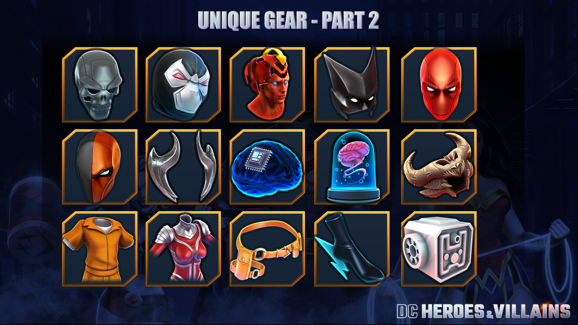 Bryan Link - DC: Heros & Villains - Icons