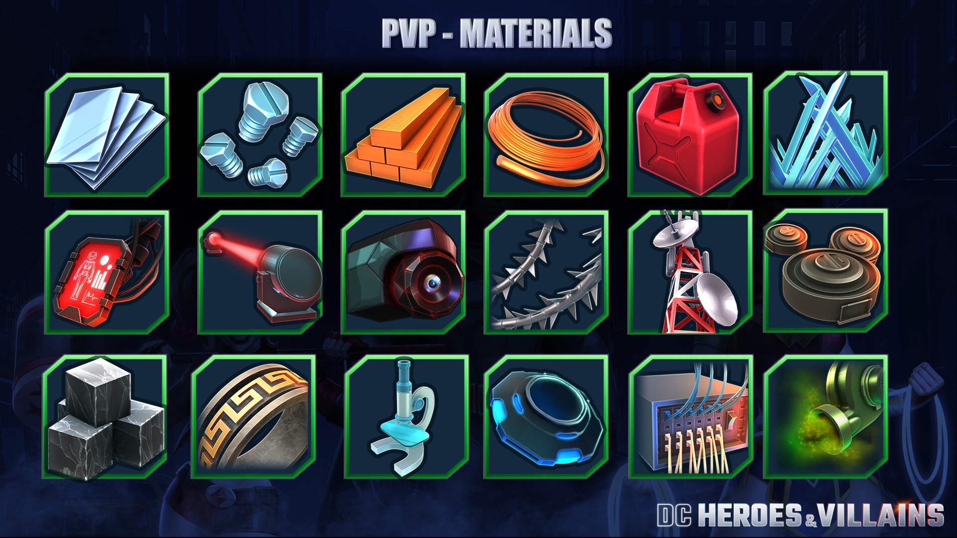 Bryan Link - DC: Heros & Villains - Icons