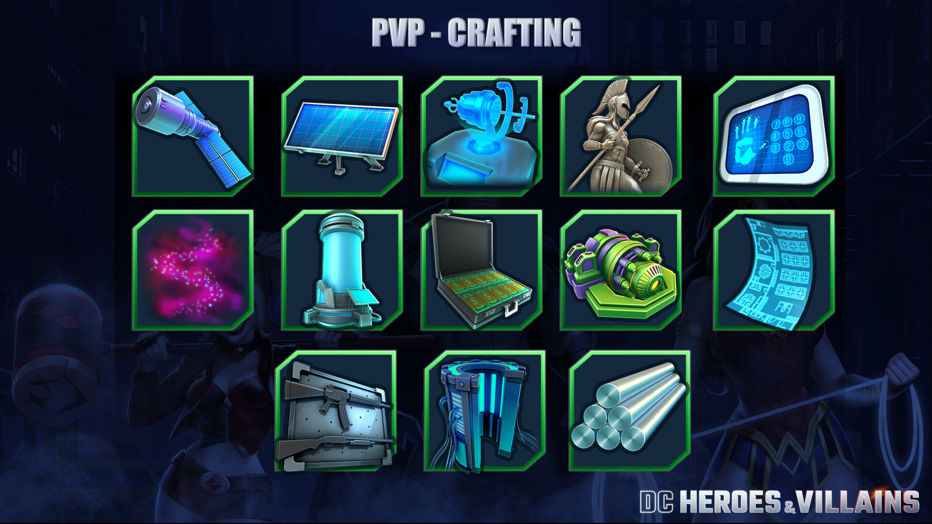 Bryan Link - DC: Heros & Villains - Icons