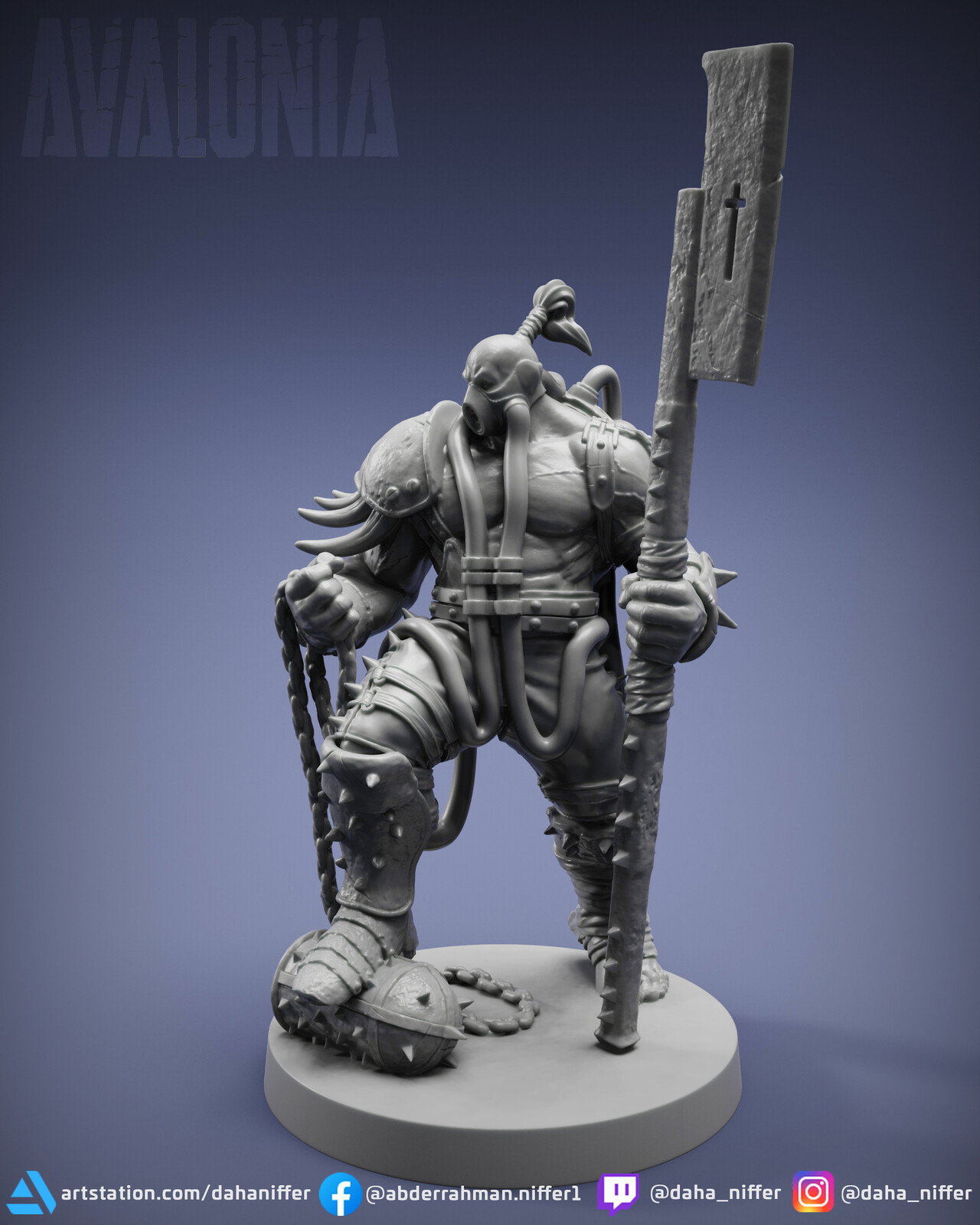 Abderrahman Niffer (DAHA) - green knight