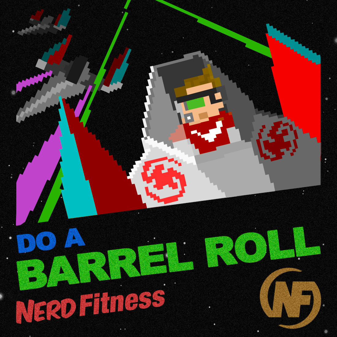 ArtStation - Do a Barrel Rol 8-Bit / Pixel art ( based on Starfox ...