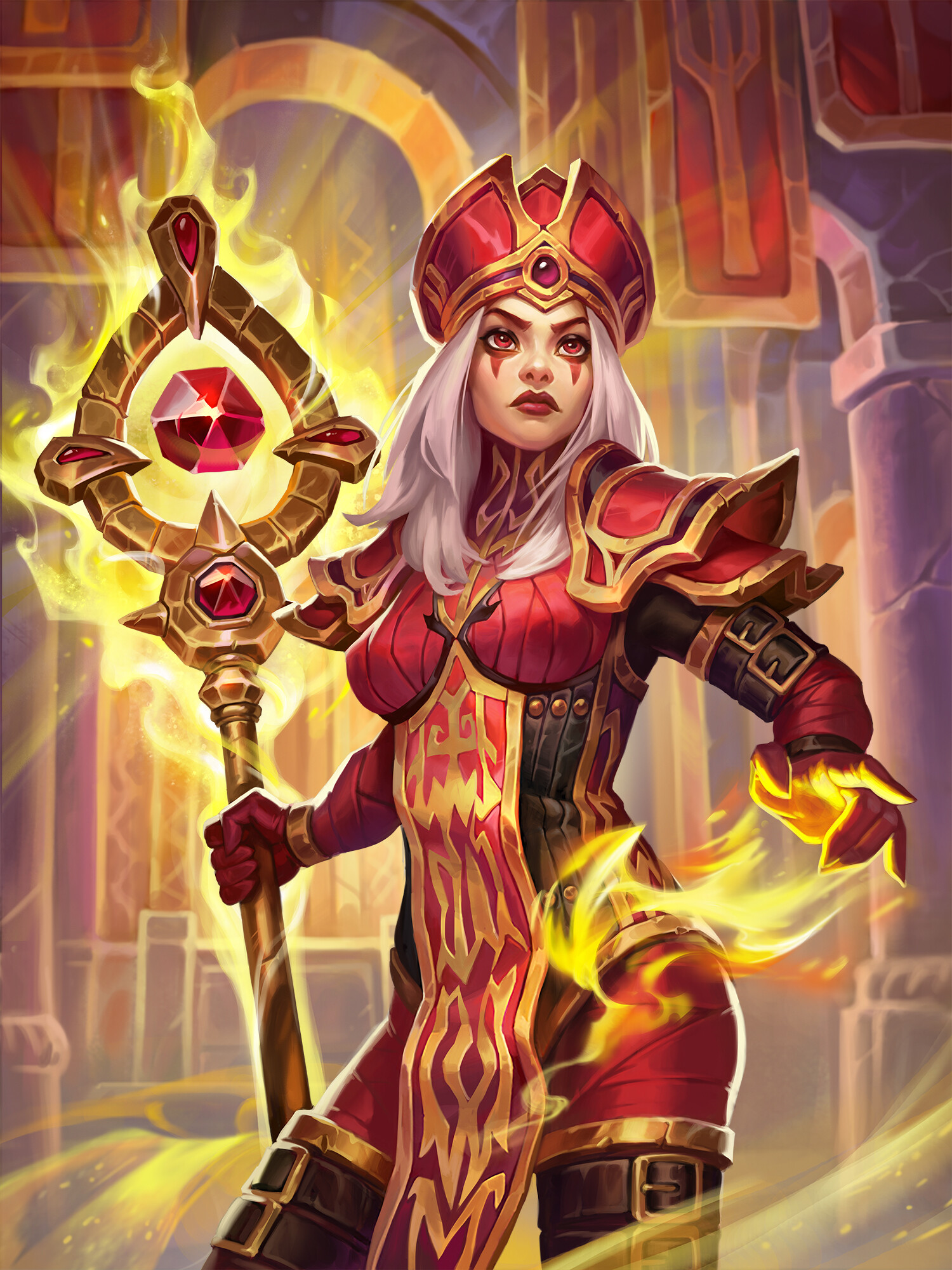 Art Tavern - Art for Hearthstone "High Inquisitor Whitemane"