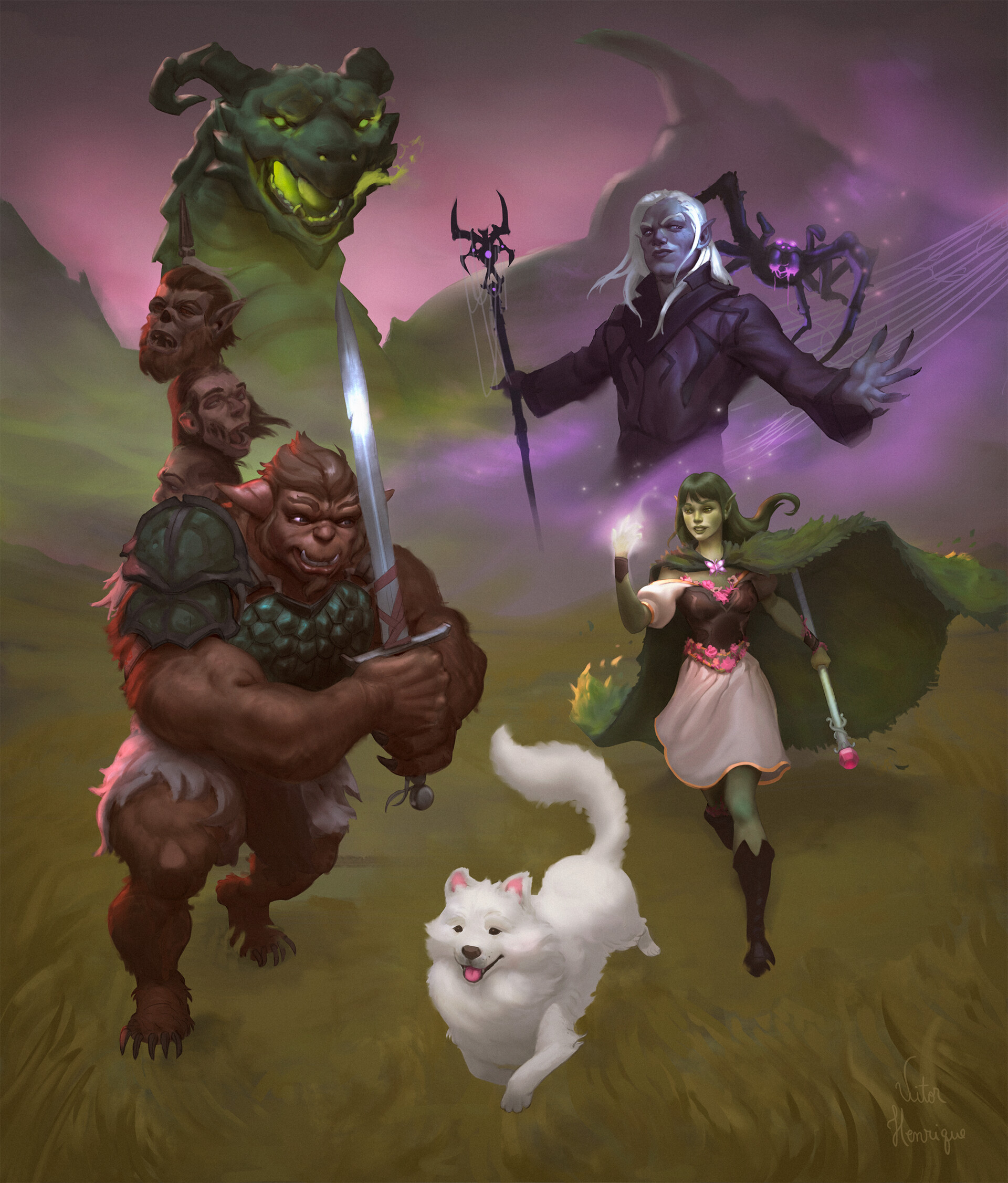 ArtStation - DnD Commission