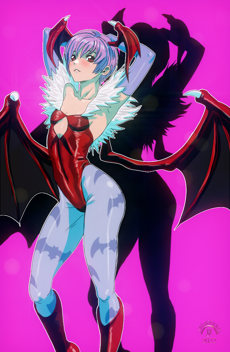 ArtStation - Lilith, Darkstalkers