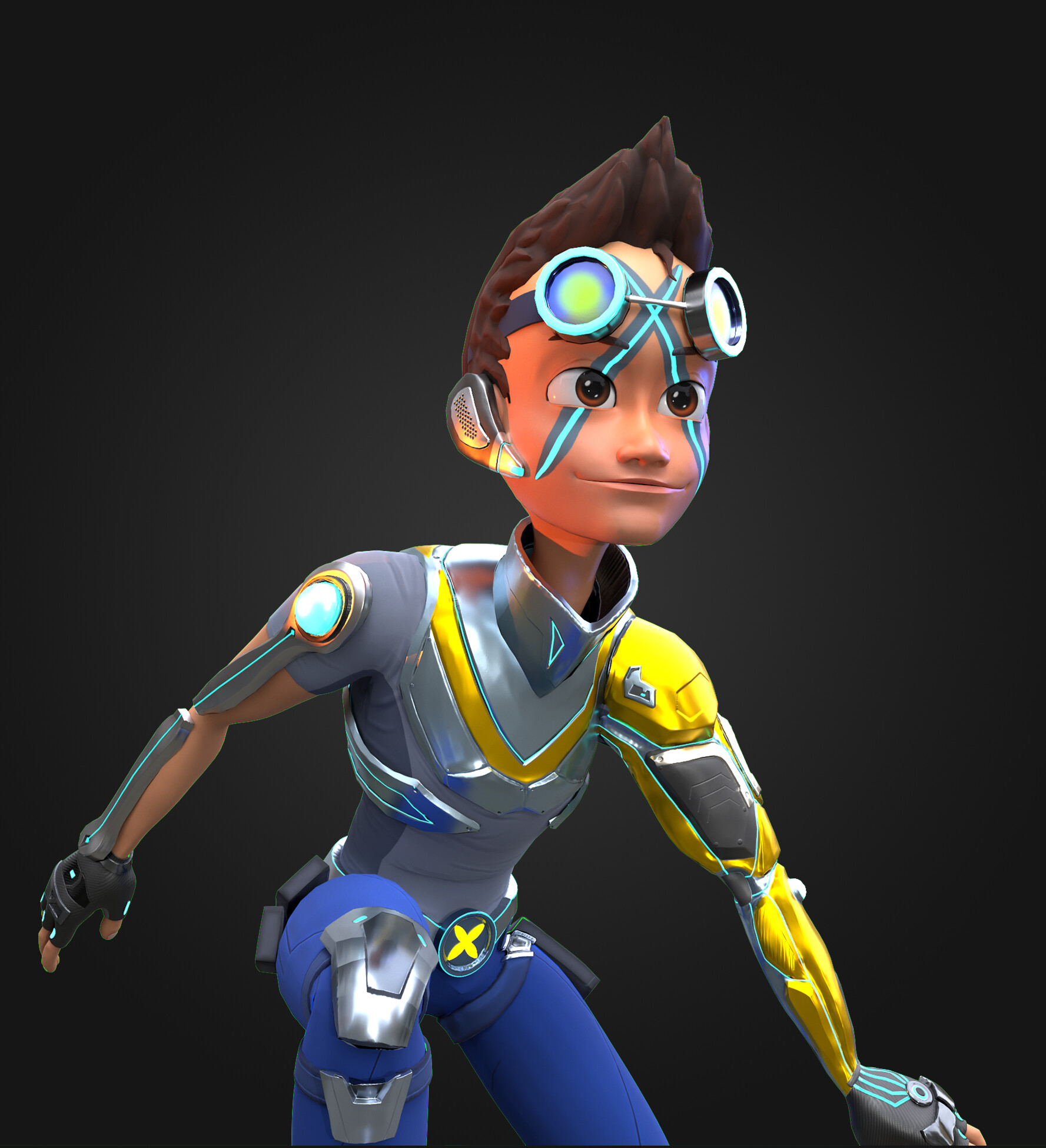 ArtStation - OXO 3D Character