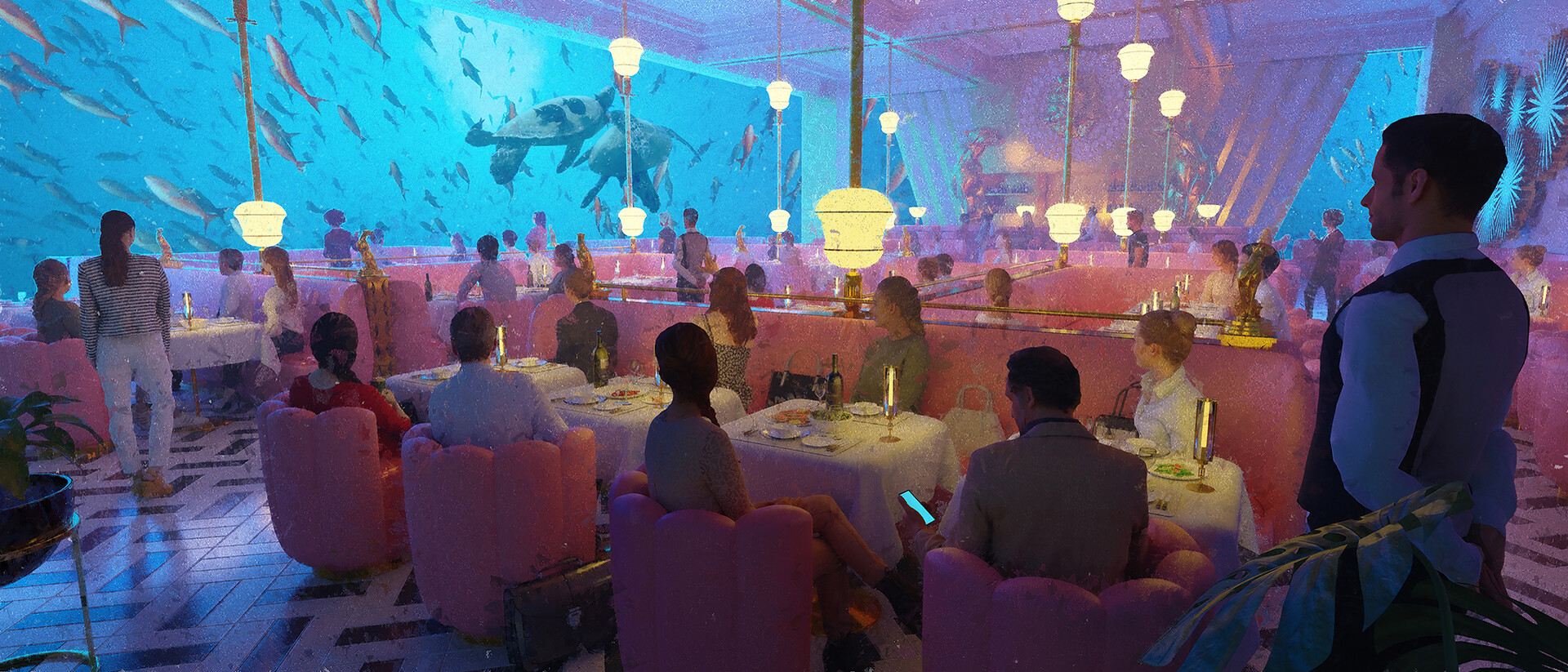 G-QM | 柿十柿 - restaurant-color practice