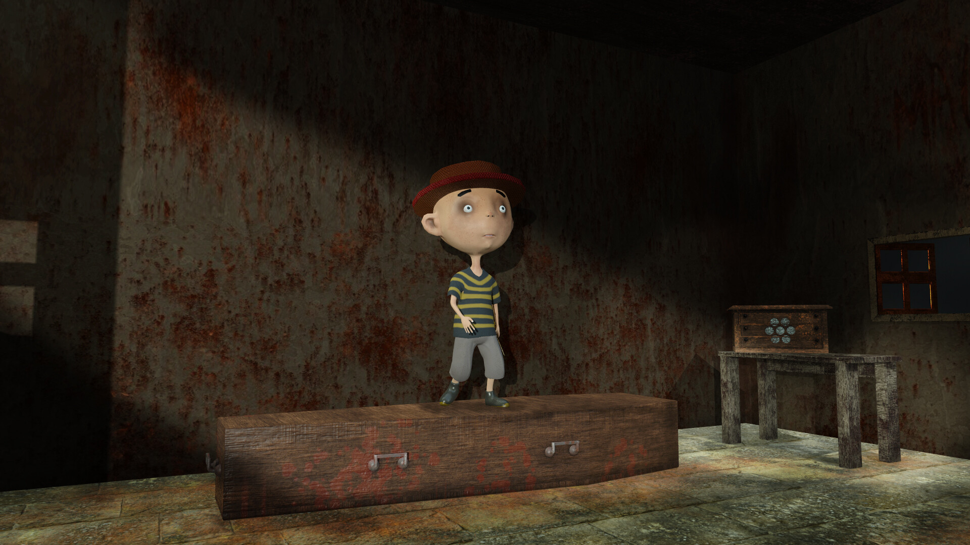 ArtStation - Scared Boy