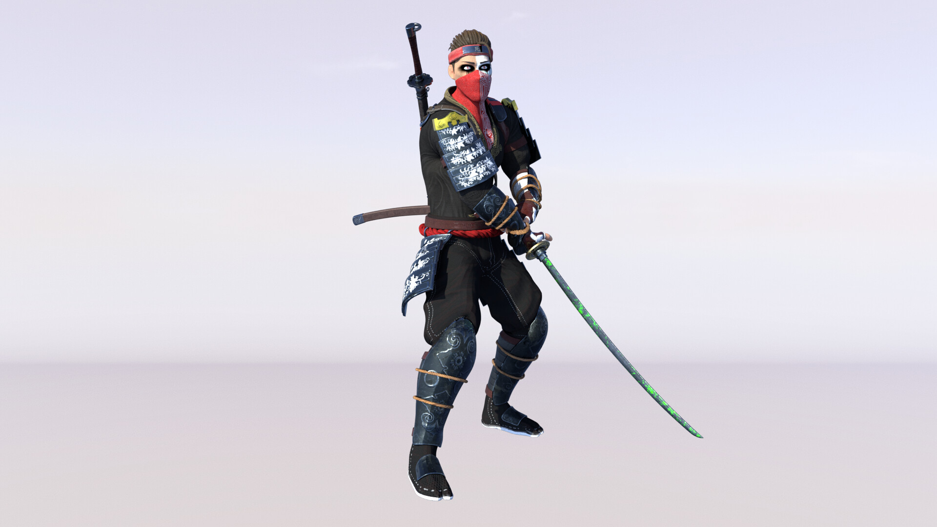 ArtStation - Wandering Shinobi 3D Model