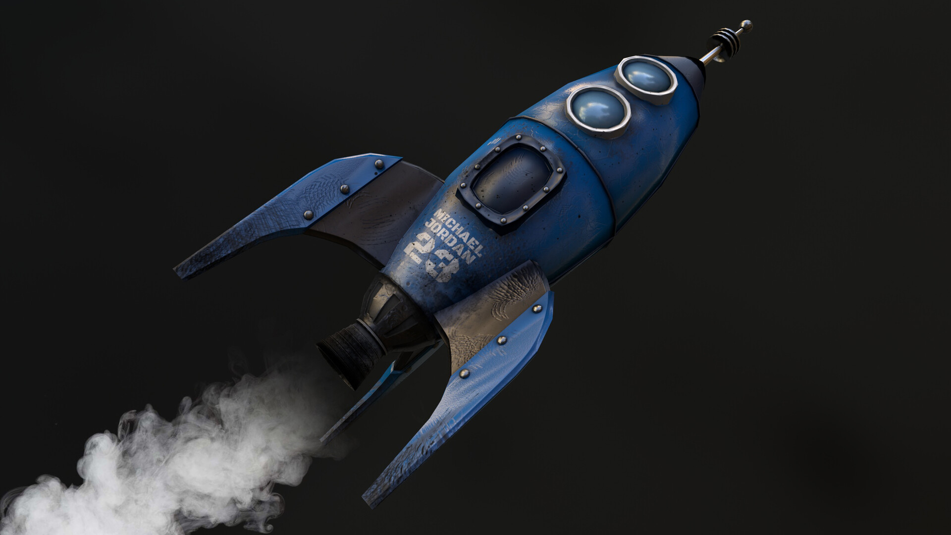 ArtStation - 3d rocket