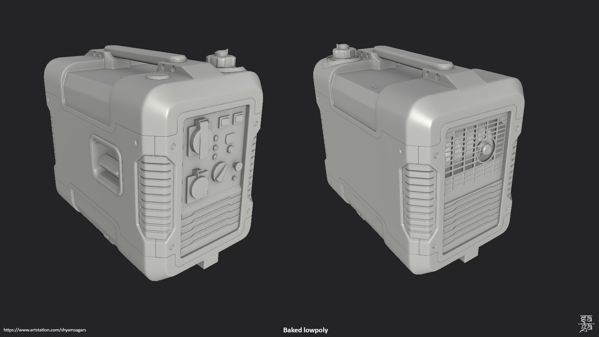 ShyamSagar.S (SAGA) - Electric Generator Prop Breakdown in UE5