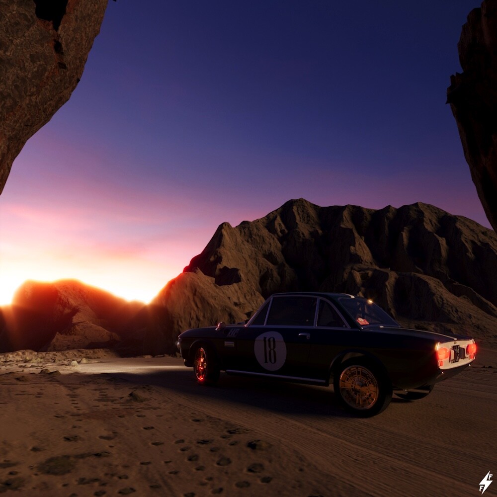 ArtStation - Rallye car