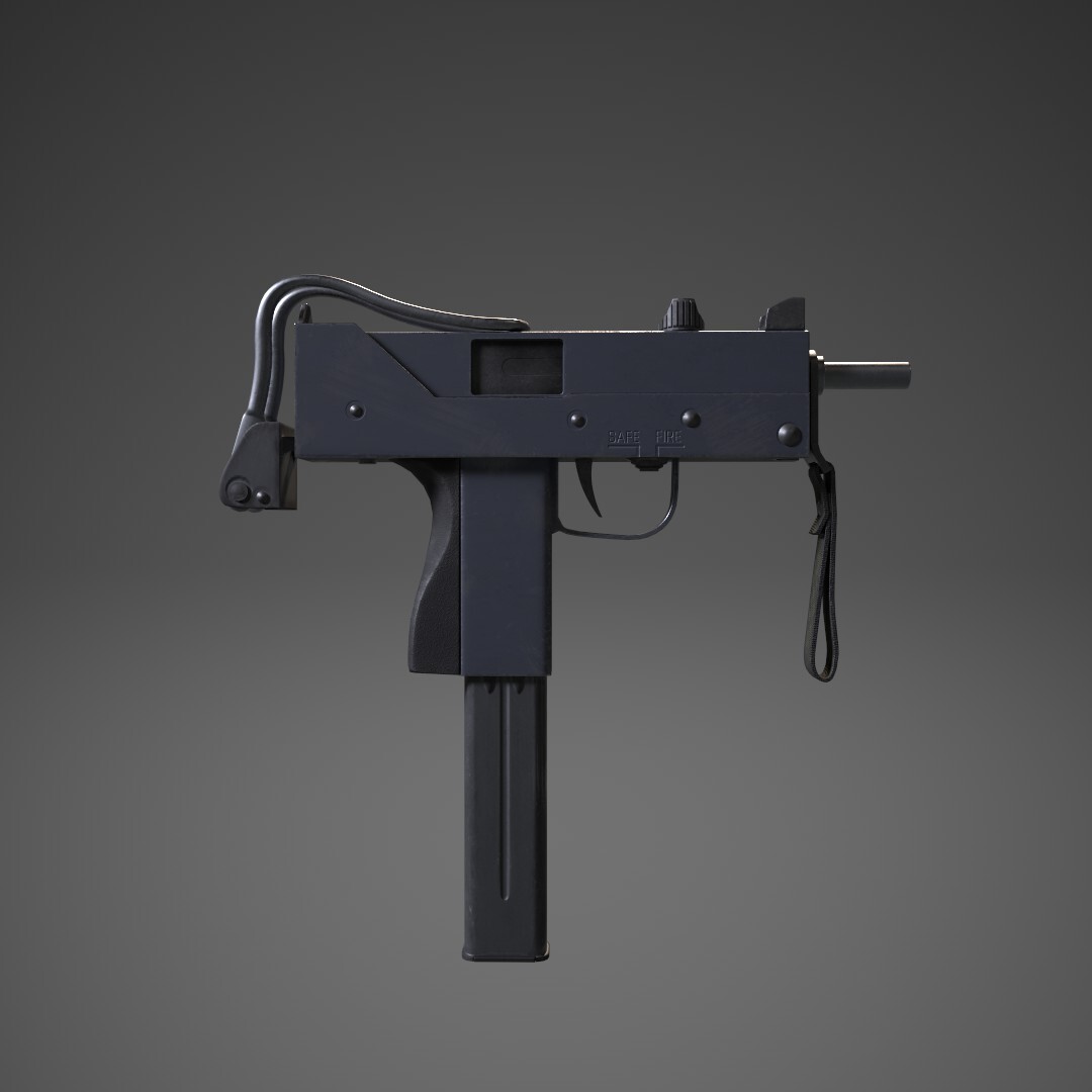 ArtStation - MAC-10 Submachine gun